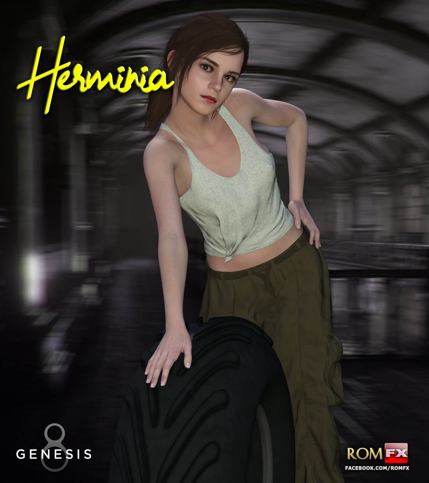 Herminia For G8F And G8.1F - Daz Content by ROMFX