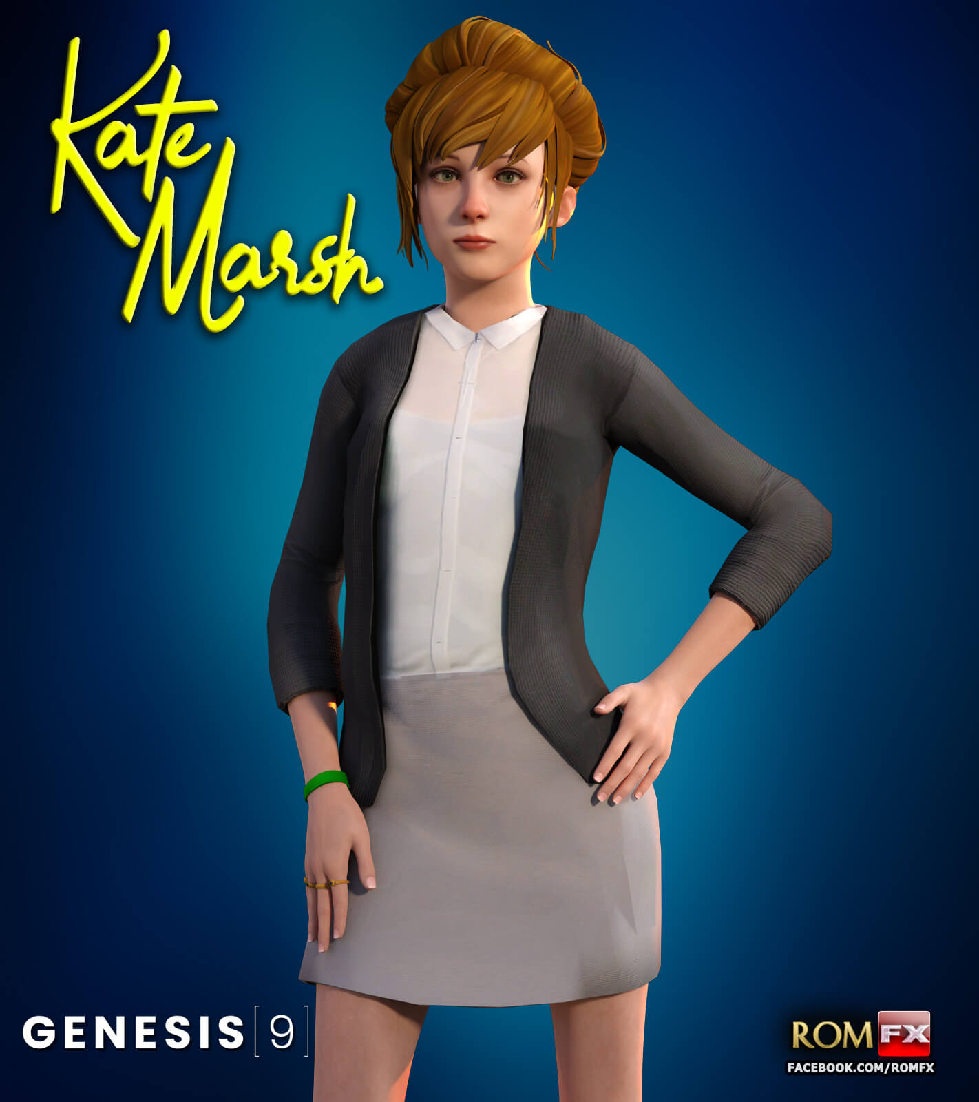 Kate Marsh For G9 - Daz Content by ROMFX