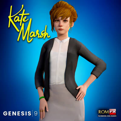 Kate Marsh For G9 - Daz Content by ROMFX