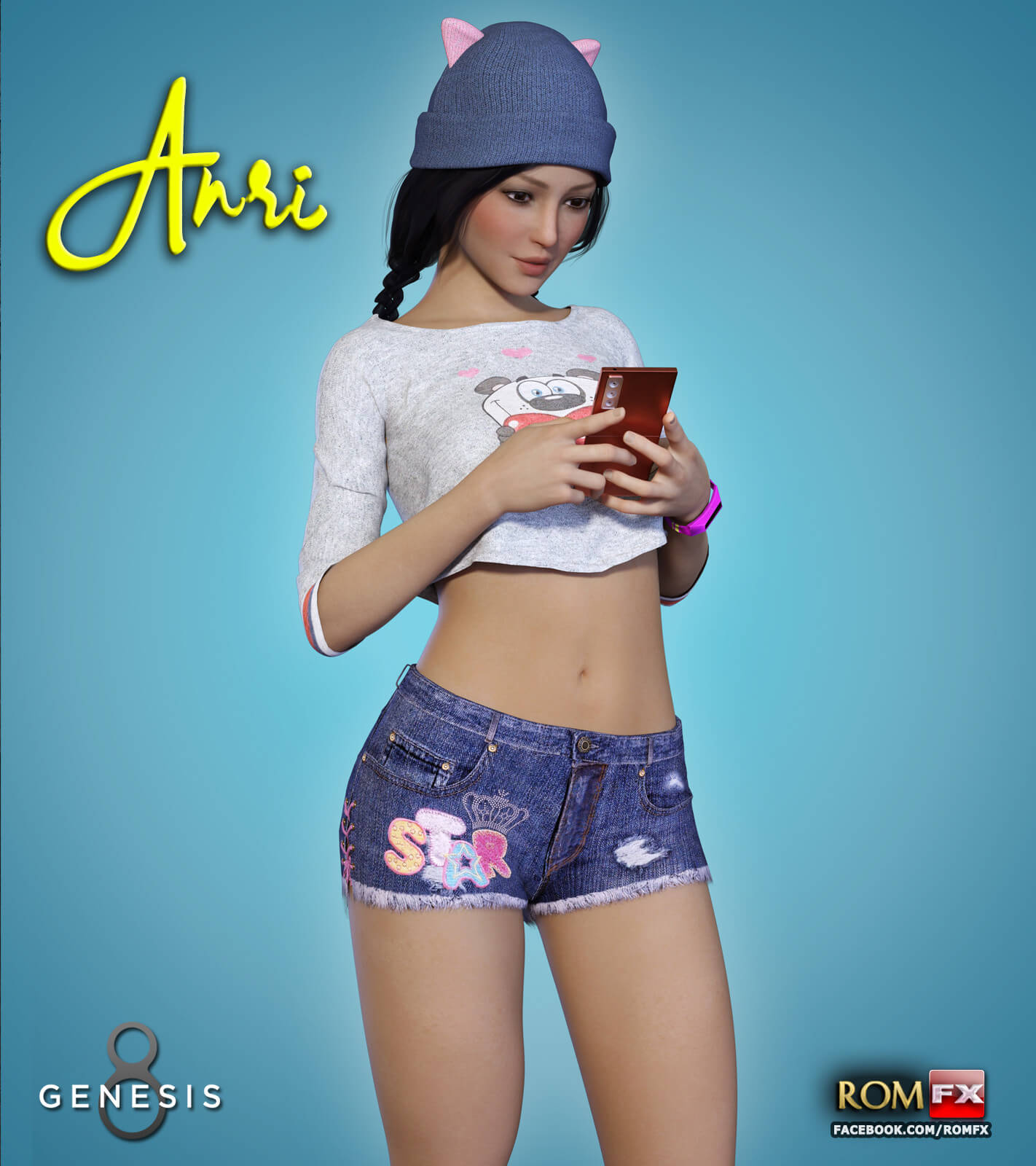 RFX Anri for G8F and G8.1F - Daz Content by ROMFX