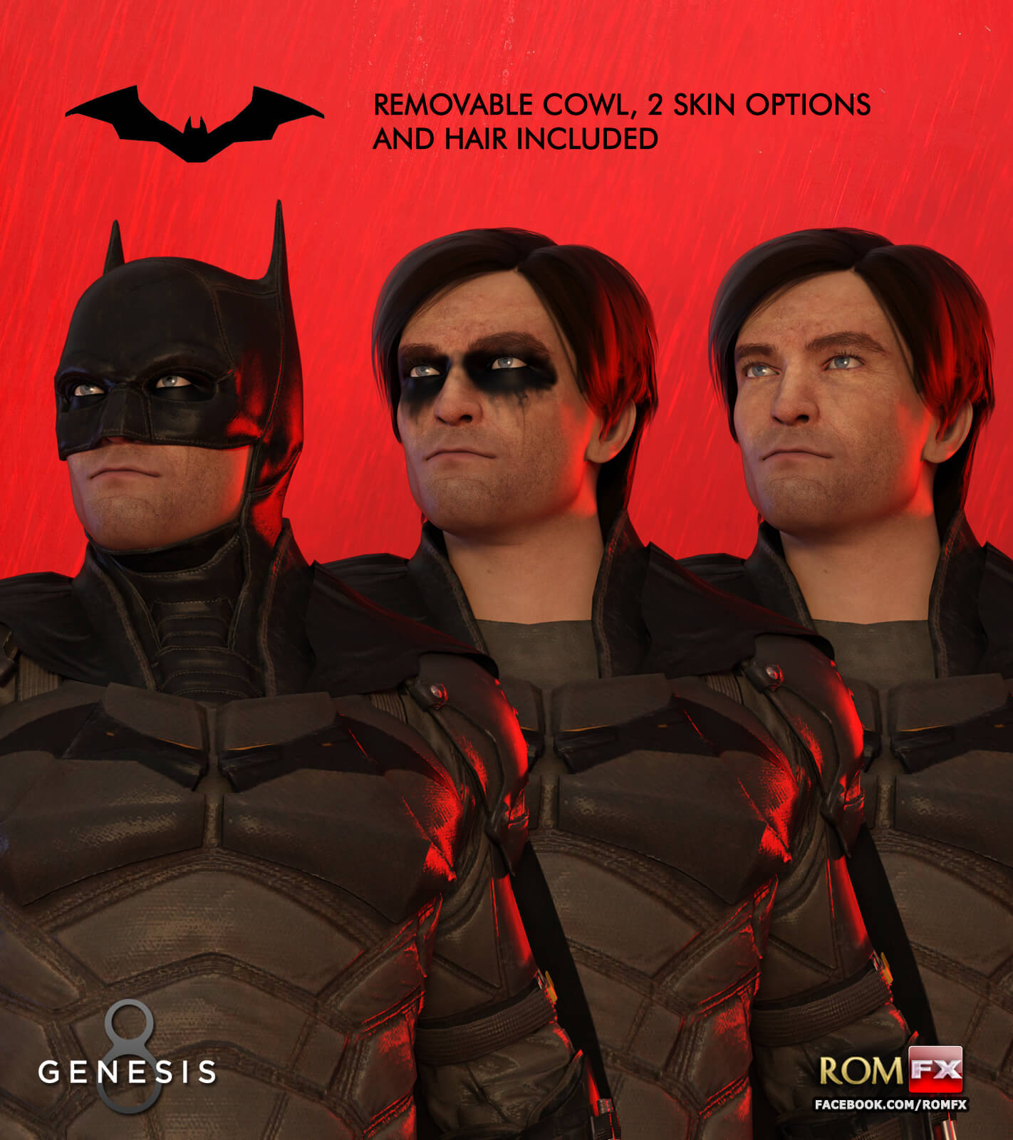 RFX Dark Vigilant For G8M and G8.1M - Daz Content by ROMFX