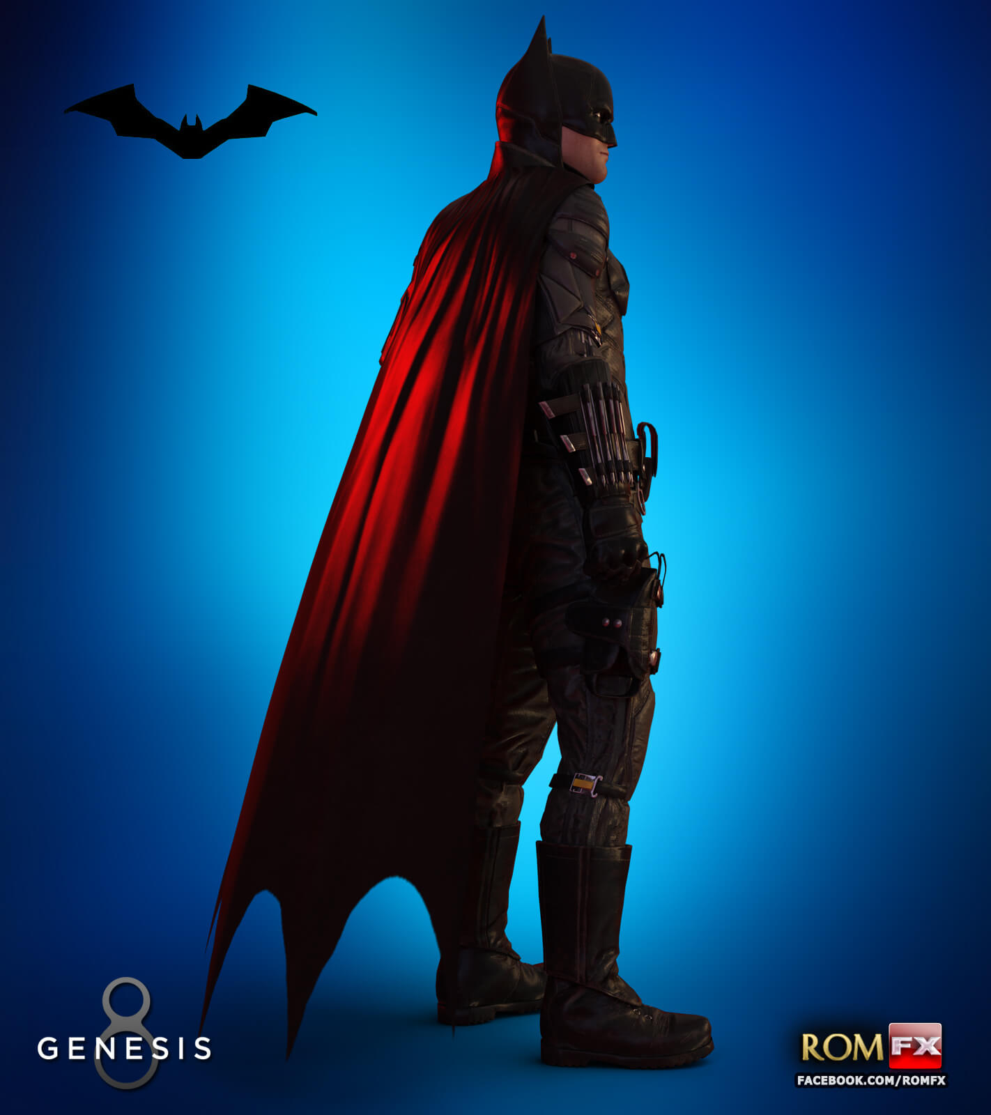 RFX Dark Vigilant For G8M and G8.1M - Daz Content by ROMFX