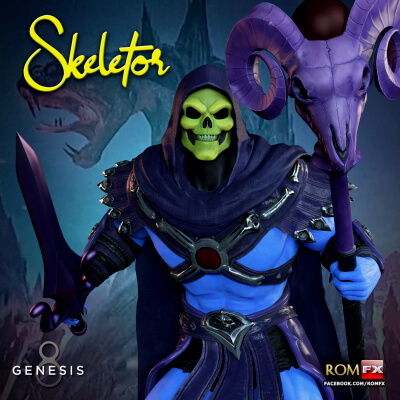 RFX FN Skeletor For G8M And G8.1M - Daz Content by ROMFX