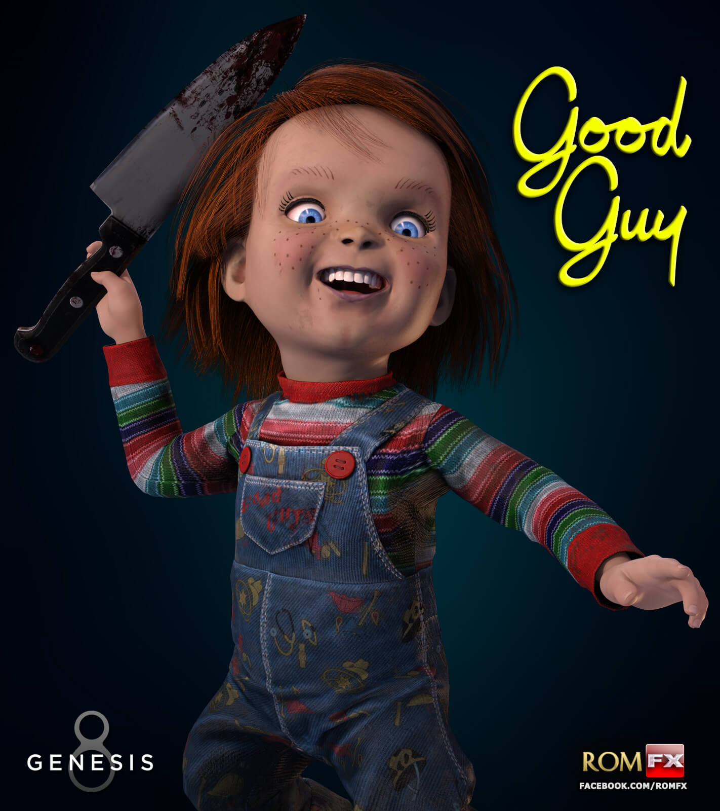 RFX Good Guy For G8M And G8.1M - Daz Content by ROMFX