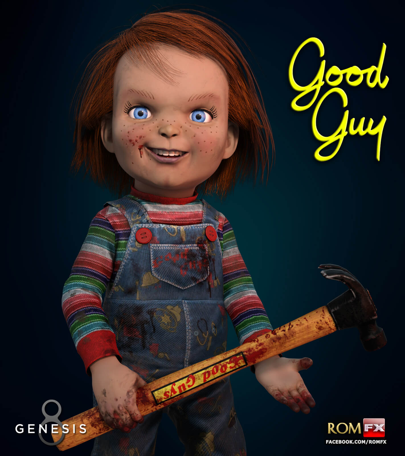 RFX Good Guy For G8M And G8.1M - Daz Content by ROMFX