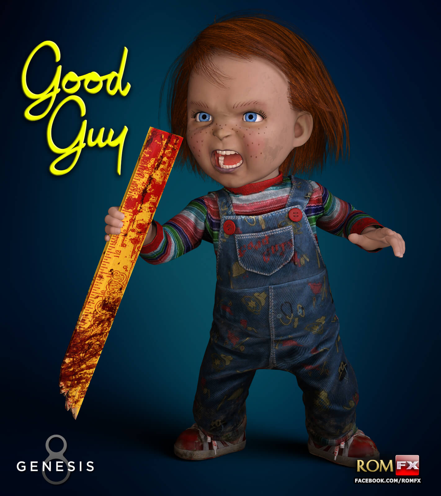 RFX Good Guy For G8M And G8.1M - Daz Content by ROMFX