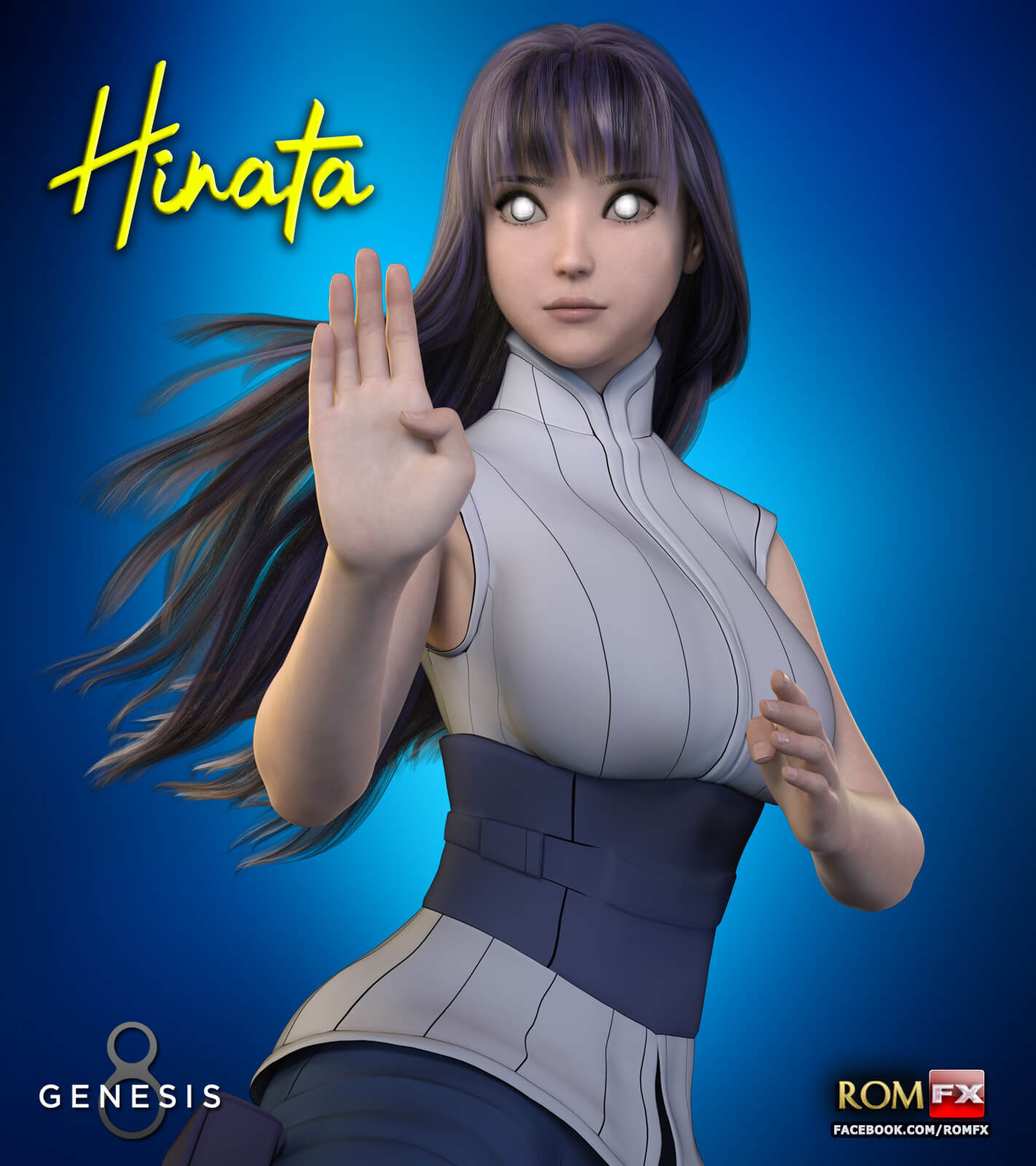 RFX Hinata For G8F And G8.1F - Daz Content by ROMFX