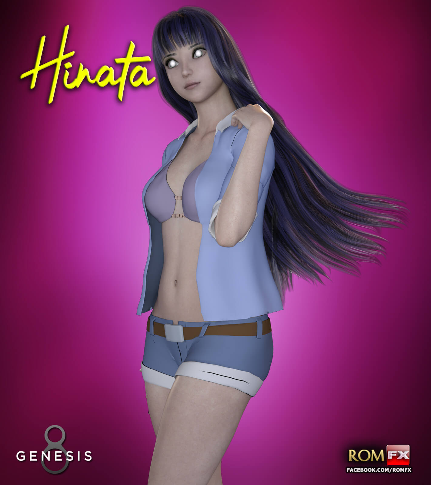 RFX Hinata For G8F And G8.1F - Daz Content by ROMFX