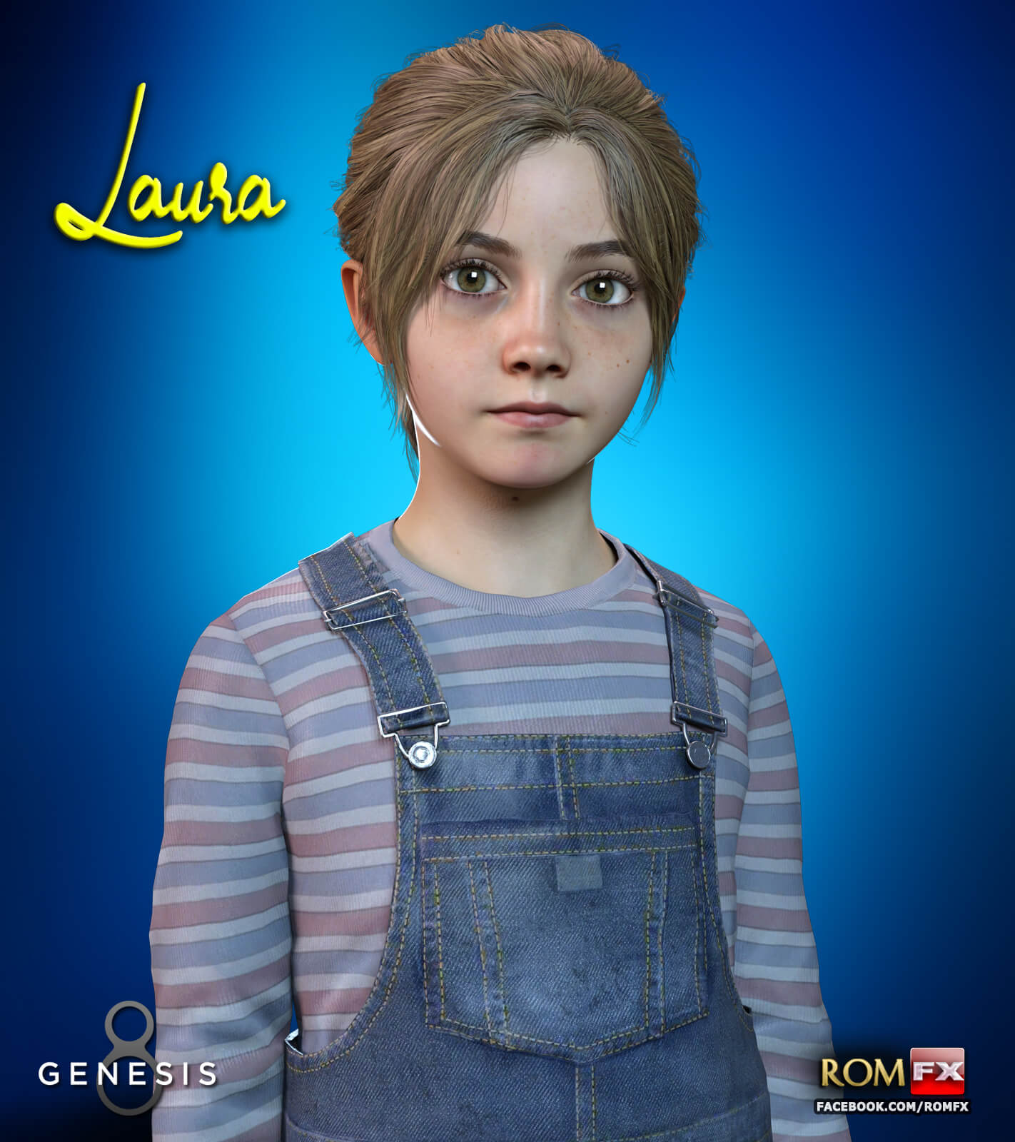 RFX Laura SH For G8F And G8.1F - Daz Content by ROMFX