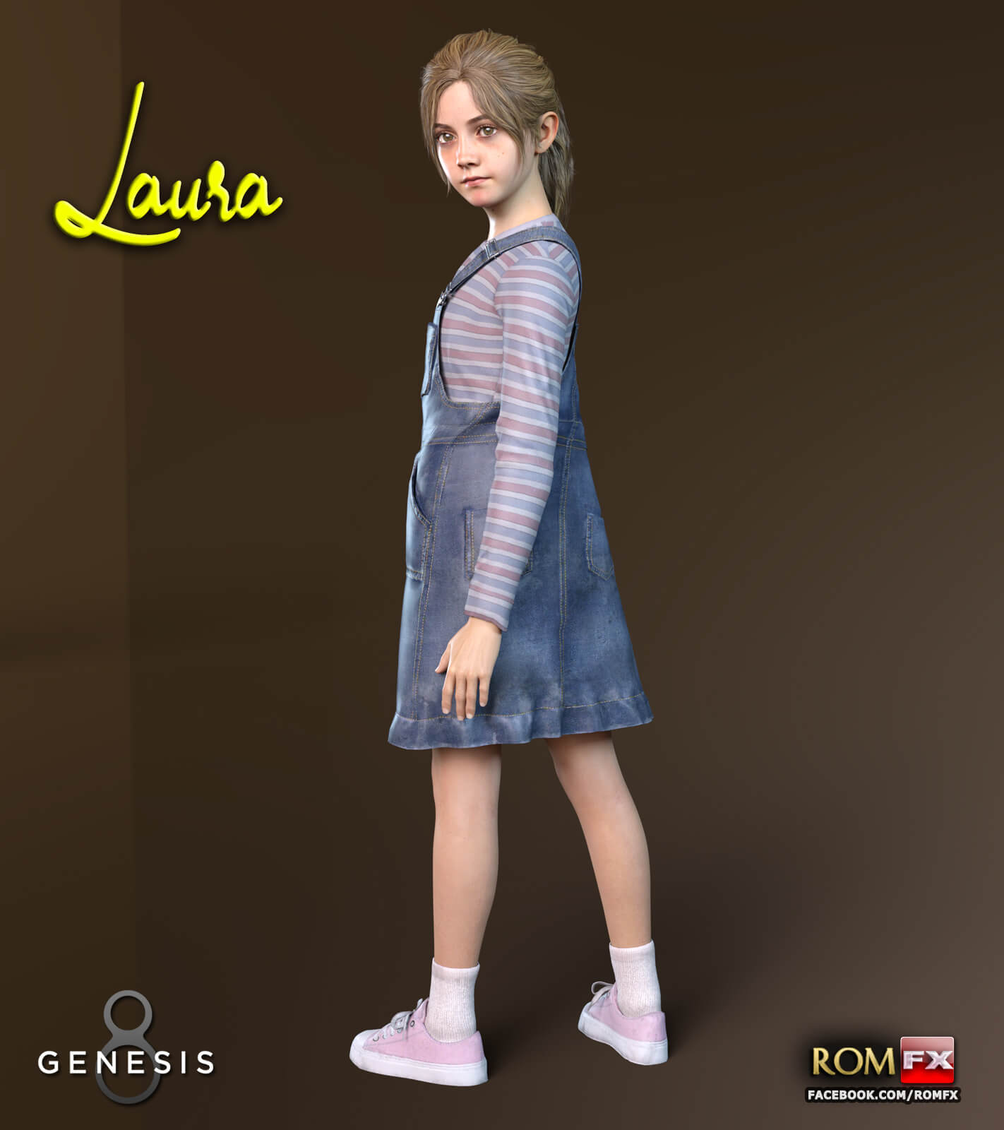 RFX Laura SH For G8F And G8.1F - Daz Content by ROMFX