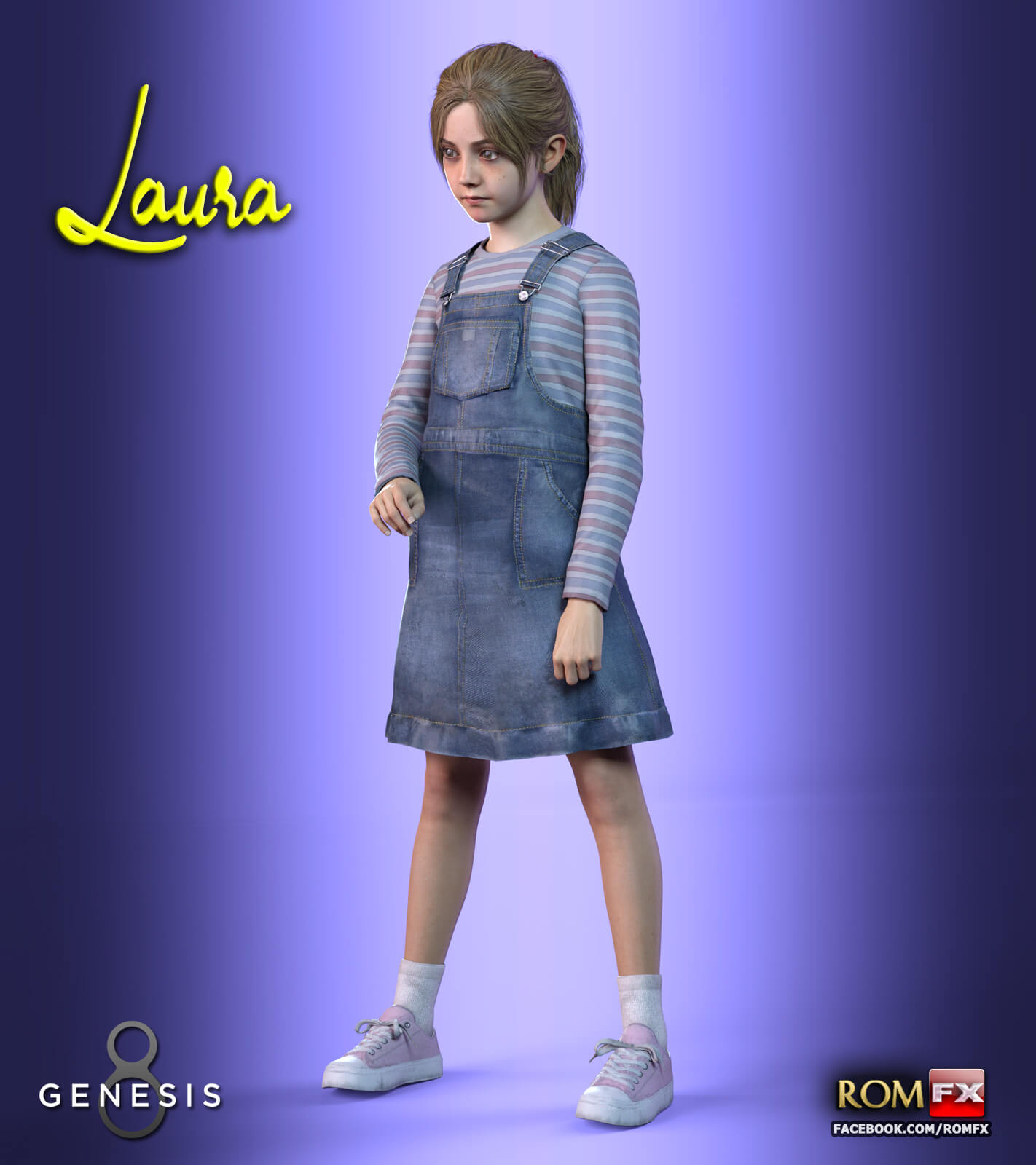 RFX Laura SH For G8F And G8.1F - Daz Content by ROMFX