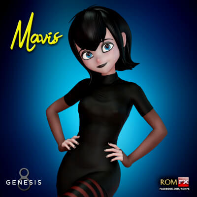 RFX Mavis For G8F And G8.1F - Daz Content by ROMFX