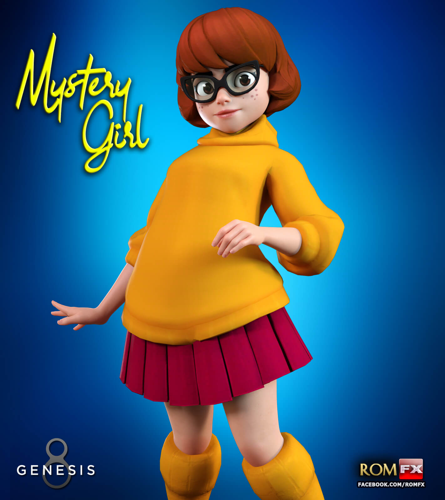RFX Mystery Girl For G8F and G8.1F - Daz Content by ROMFX