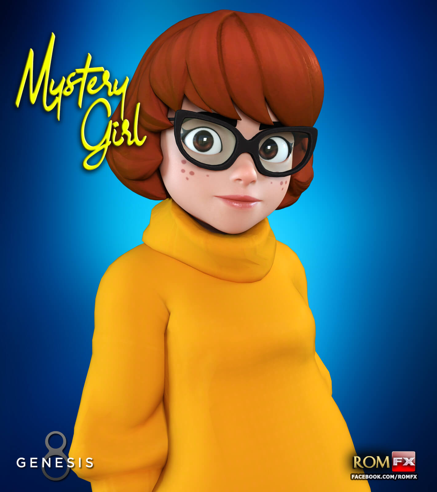 RFX Mystery Girl For G8F and G8.1F - Daz Content by ROMFX