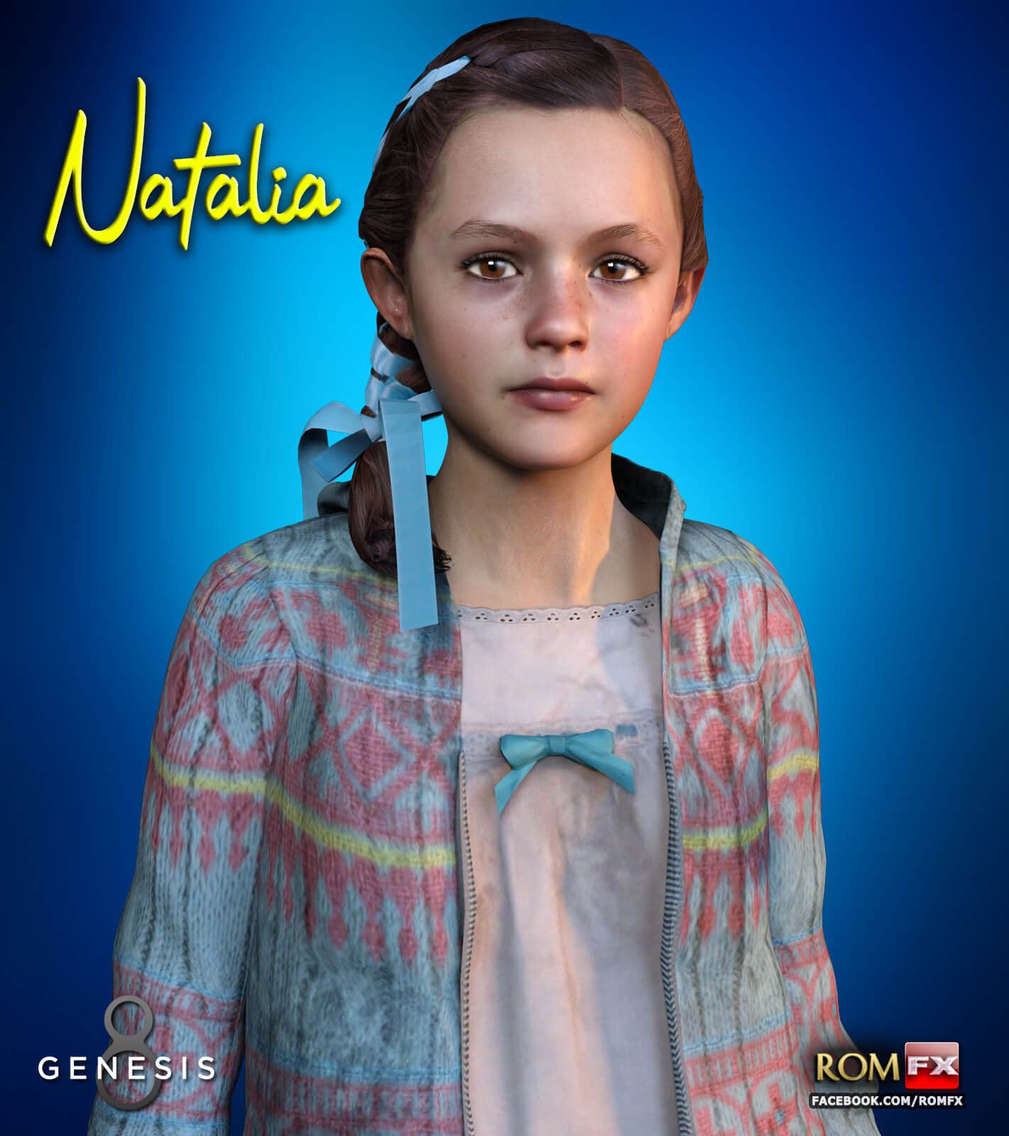 RFX Natalia K For G8F And G8.1F - Daz Content by ROMFX