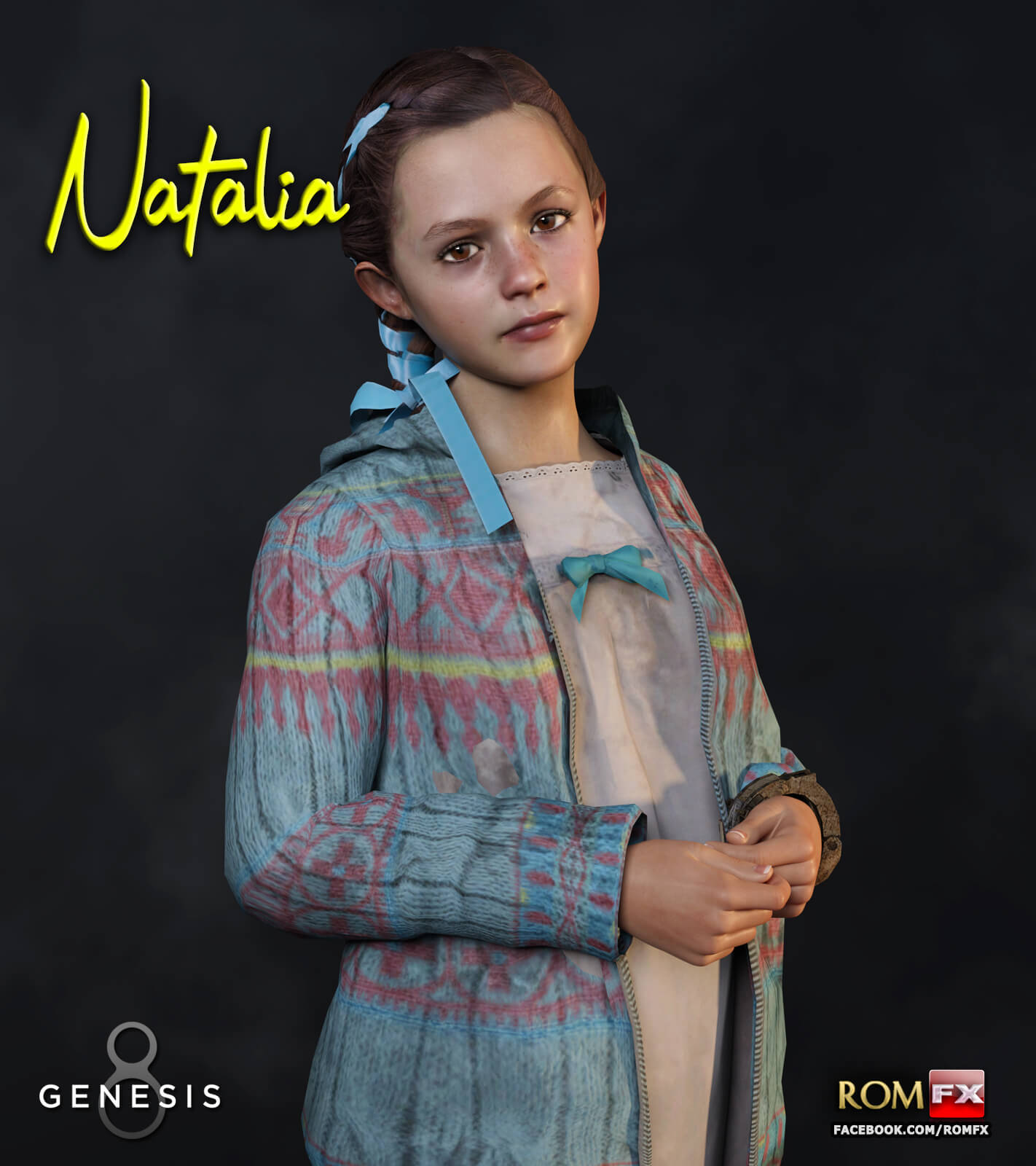 RFX Natalia K For G8F And G8.1F - Daz Content by ROMFX