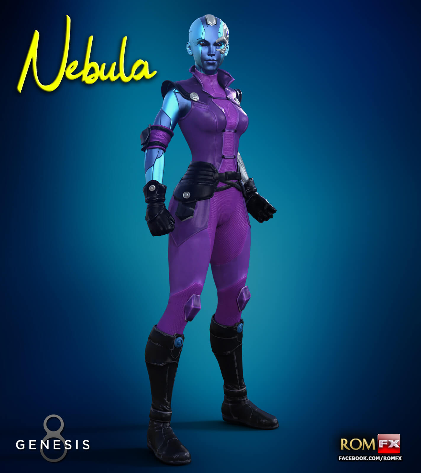 RFX Nebula For G8F And G8.1F - Daz Content by ROMFX