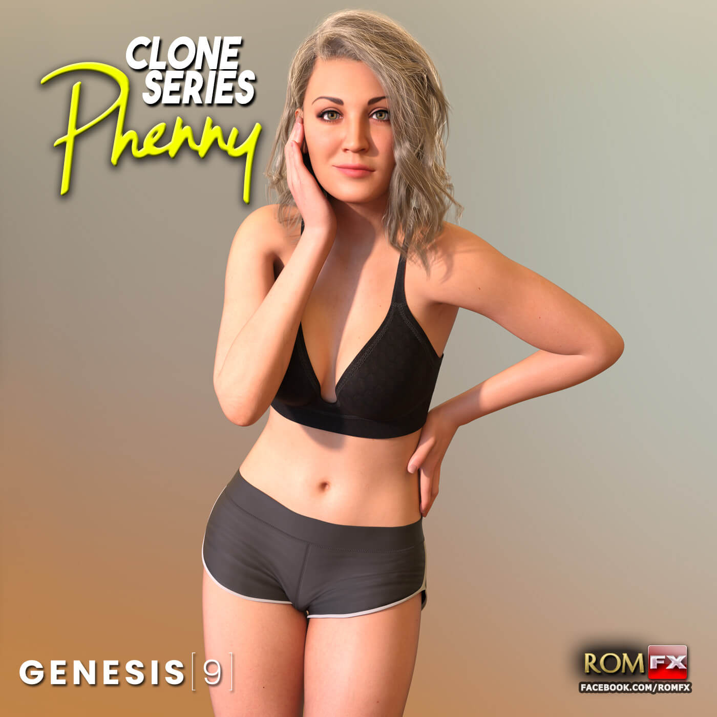 Clone Series - Phenny For G9 Daz Content by ROMFX