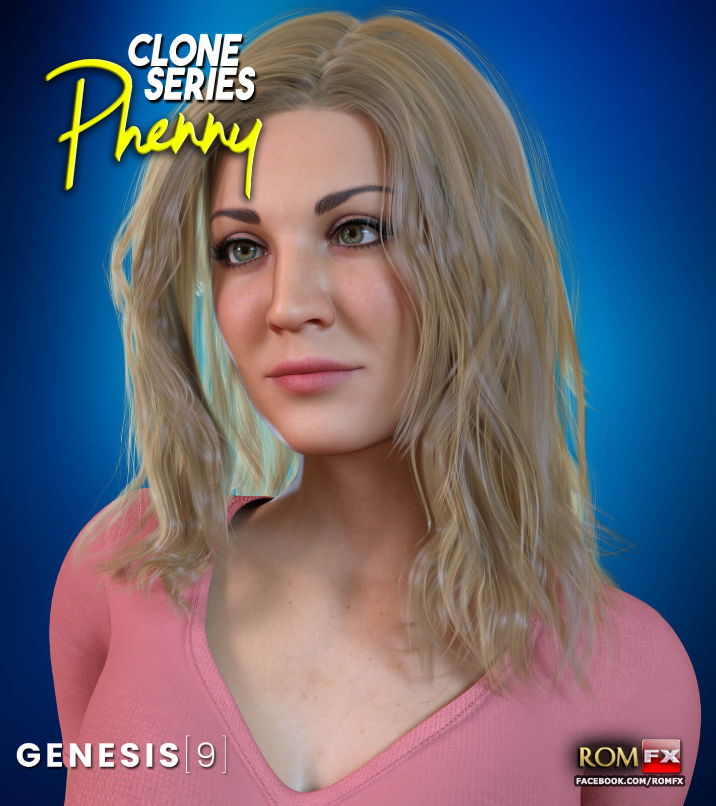 Clone Series - Phenny For G9 Daz Content by ROMFX