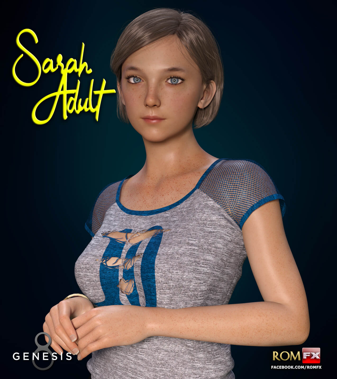 RFX Sarah Adult For G8F And G8.1F - Daz Content by ROMFX