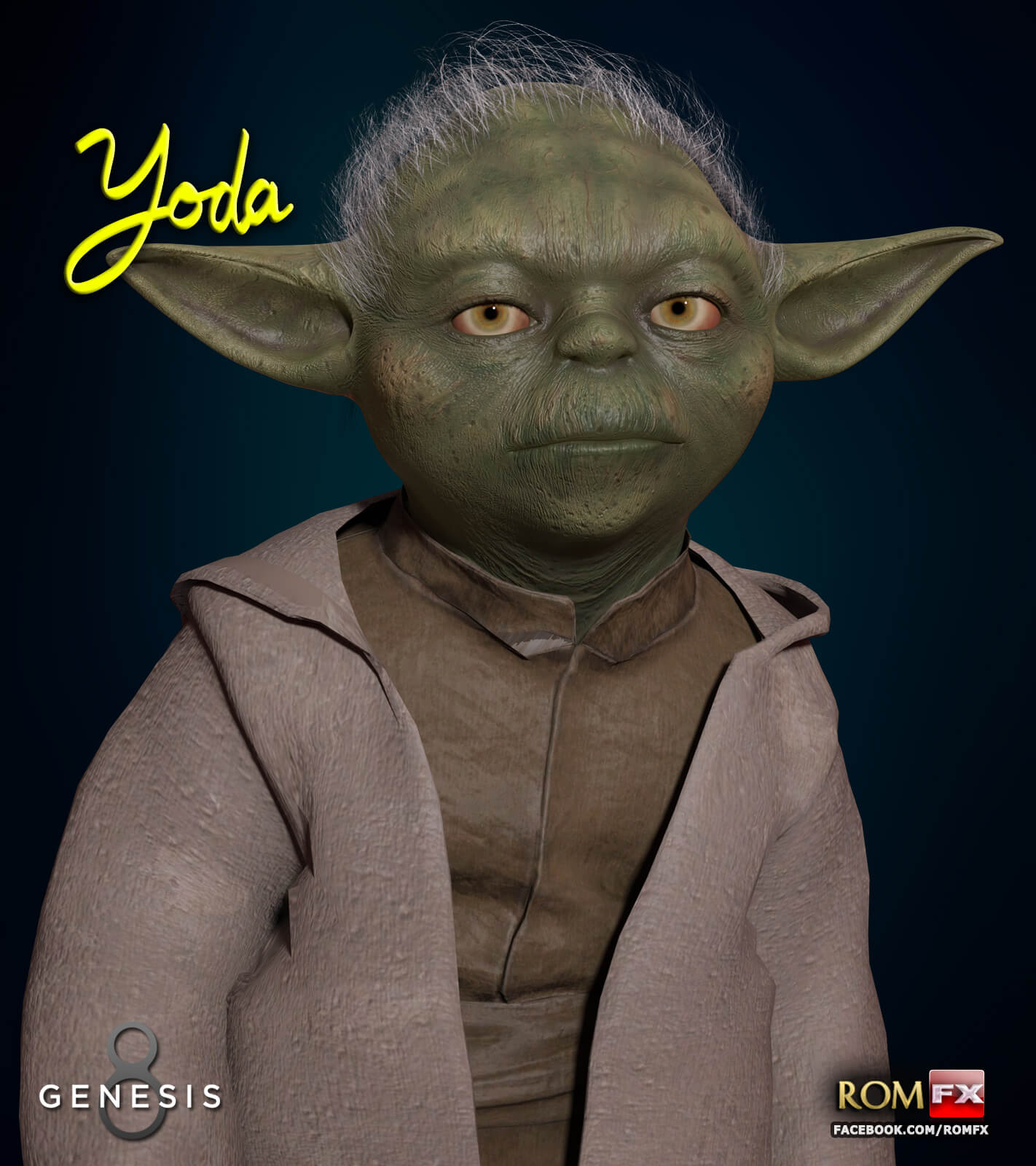 RFX Yoda For G8M And G8.1M - Daz Content by ROMFX