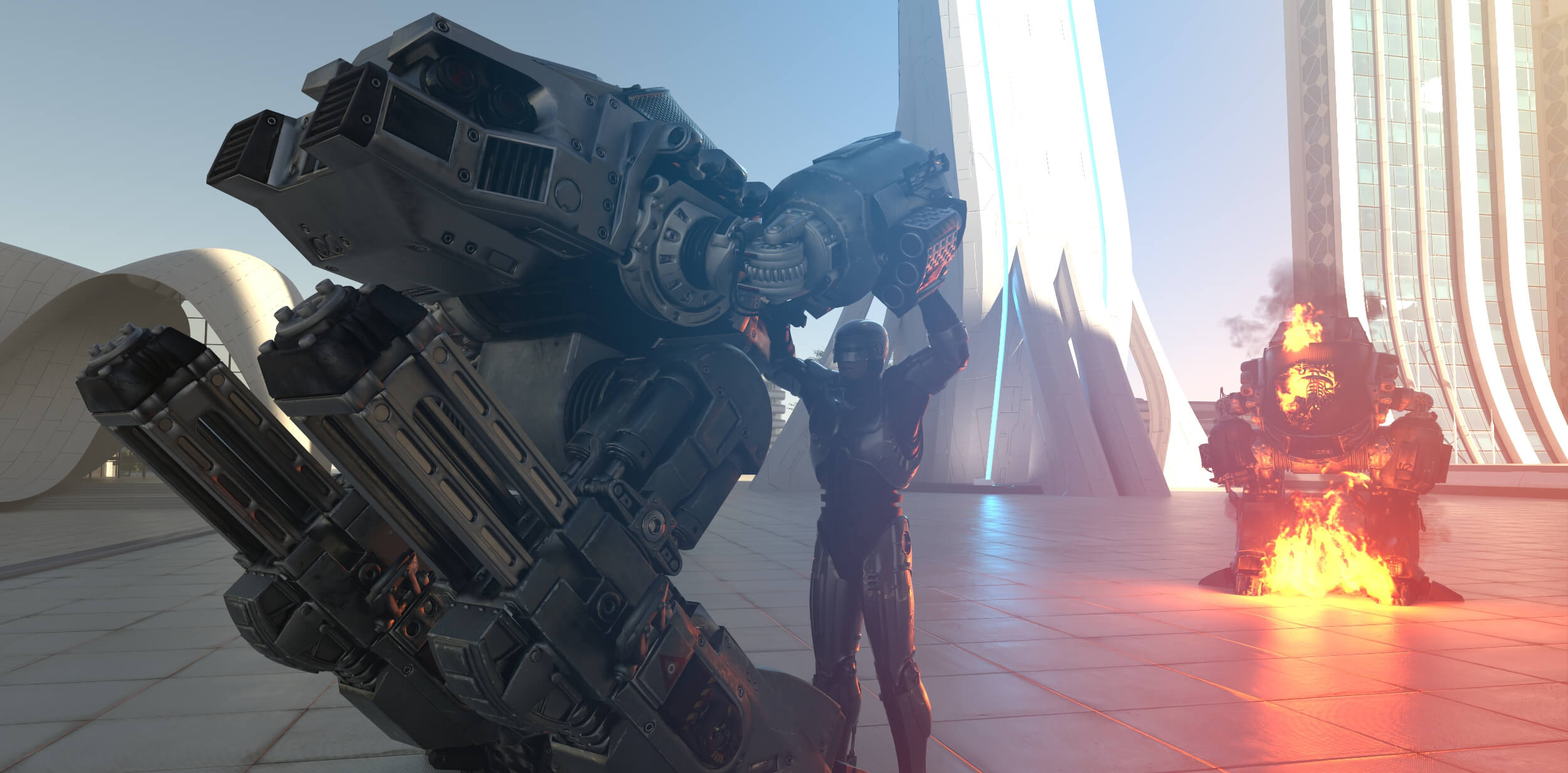 Robocop For G8M - Daz Content by ROMFX