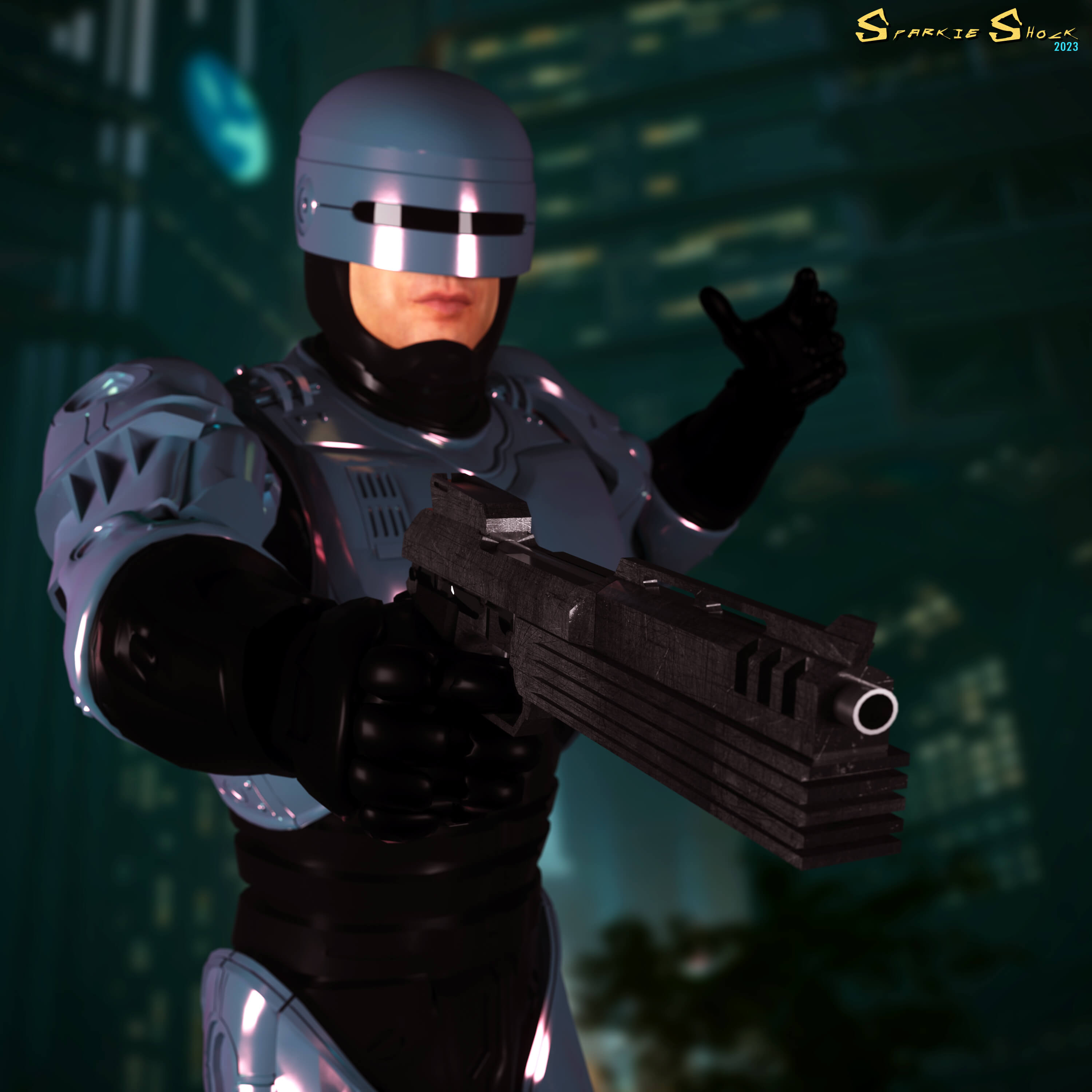 Robocop For G8M - Daz Content by ROMFX