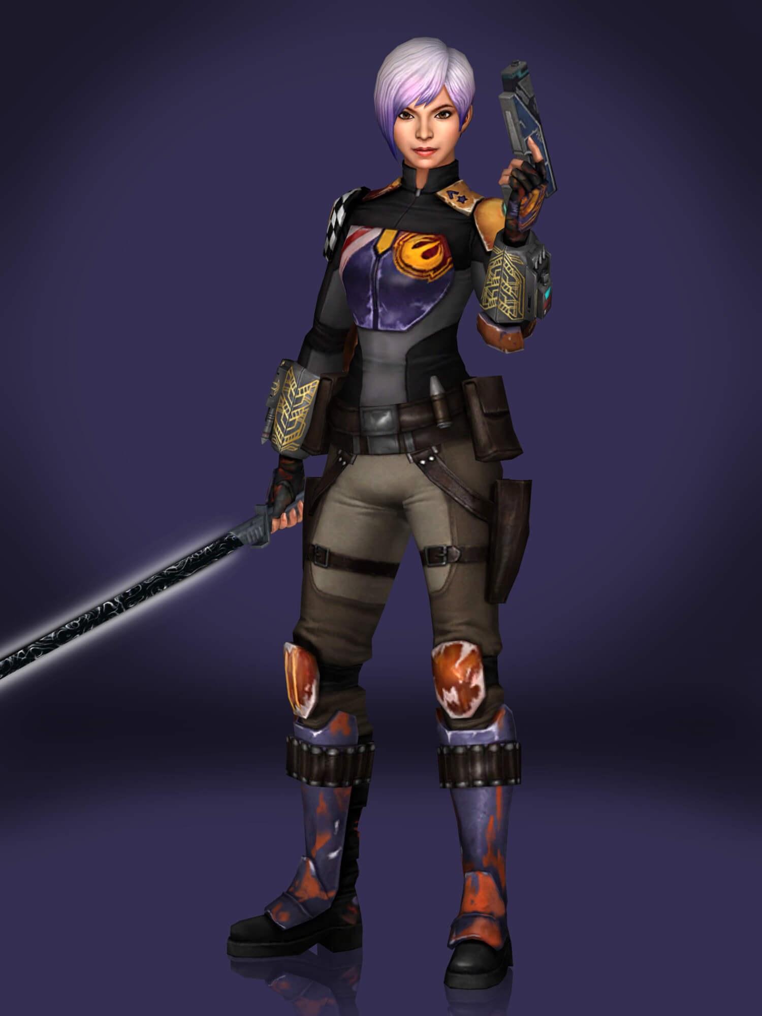 Sabine Wren - Star Wars 3D Model by rotomu