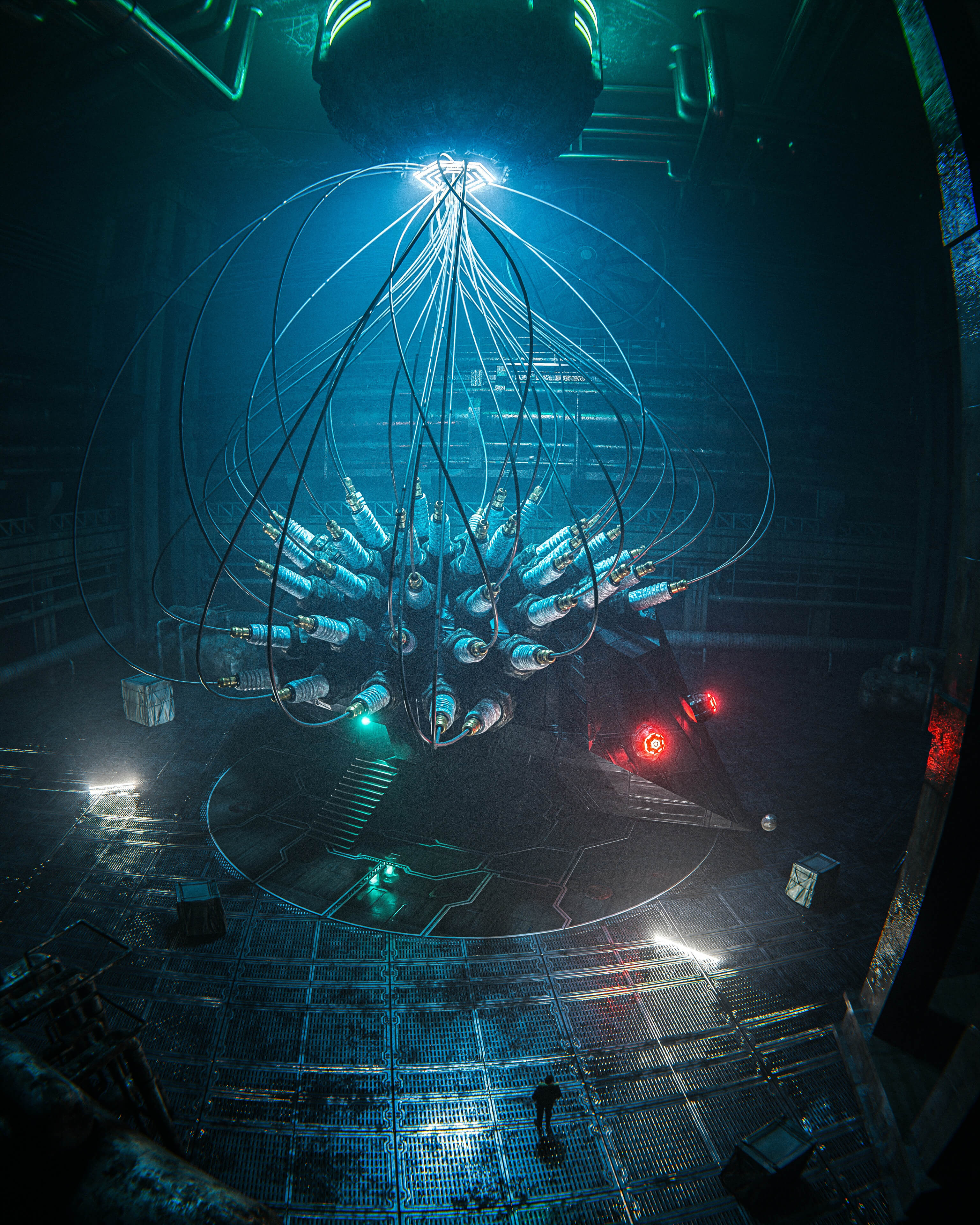 The Hedgehog Protocol 3D Render, Digital Art by Round3d_pixel