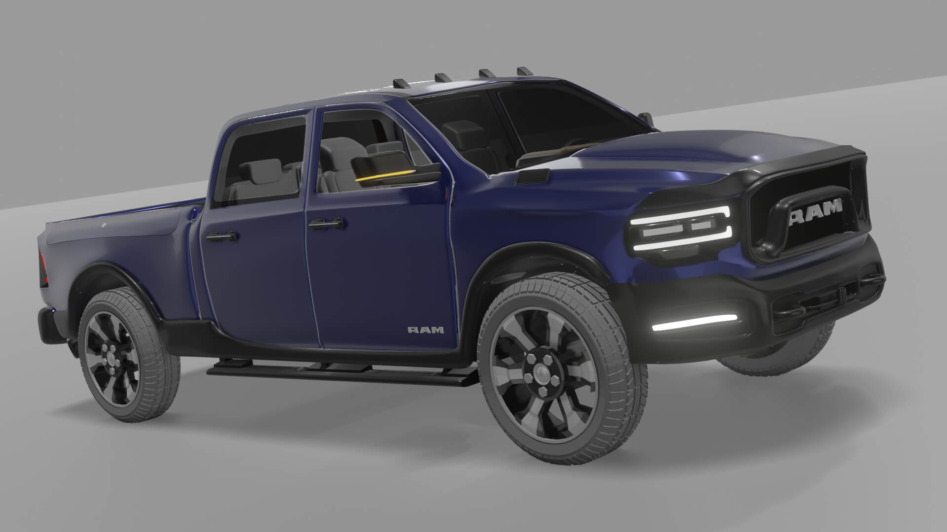 Dodge Ram 2023 - 3D Model by RoundSquare