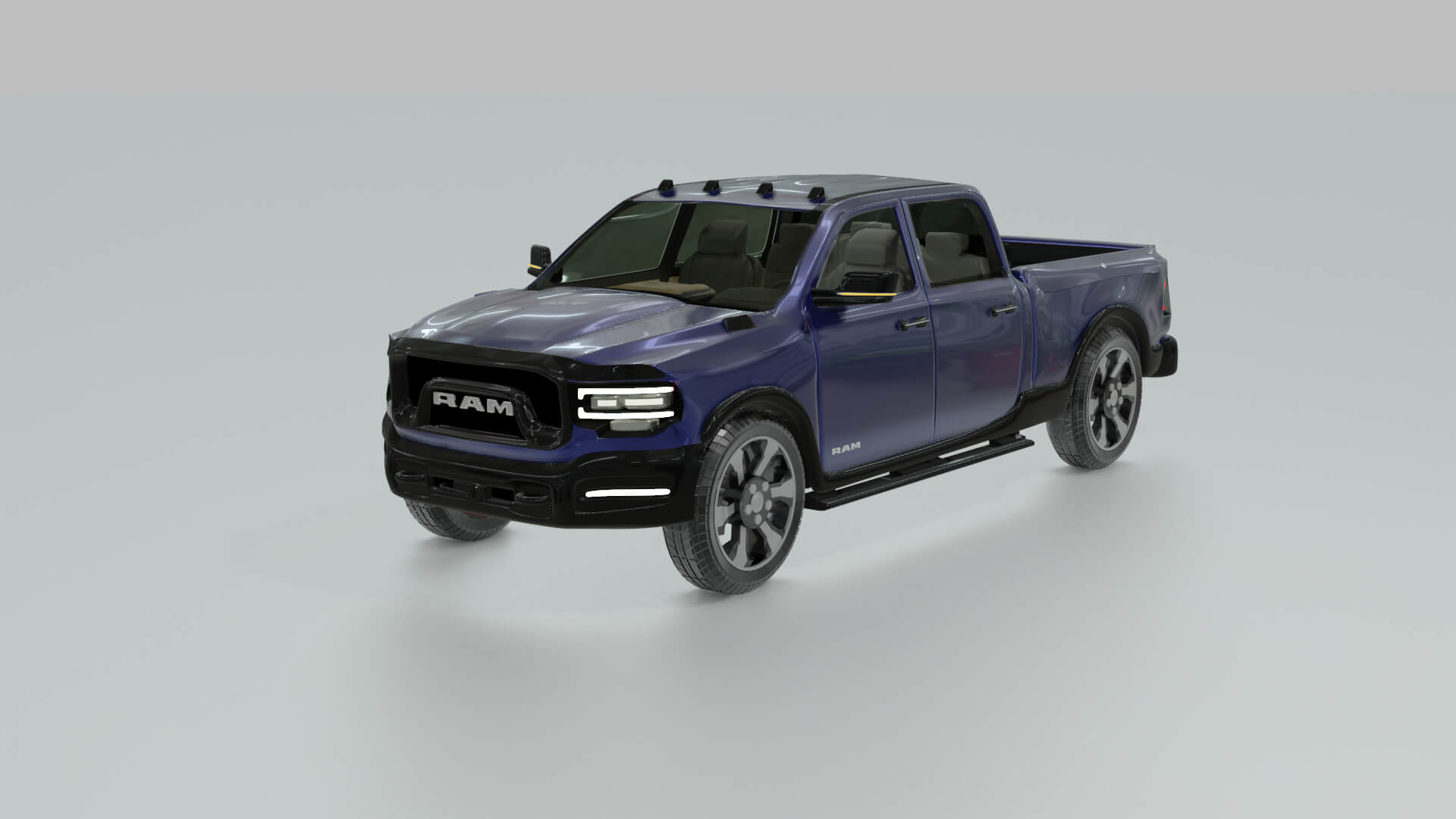 Dodge Ram 2023 - 3D Model by RoundSquare