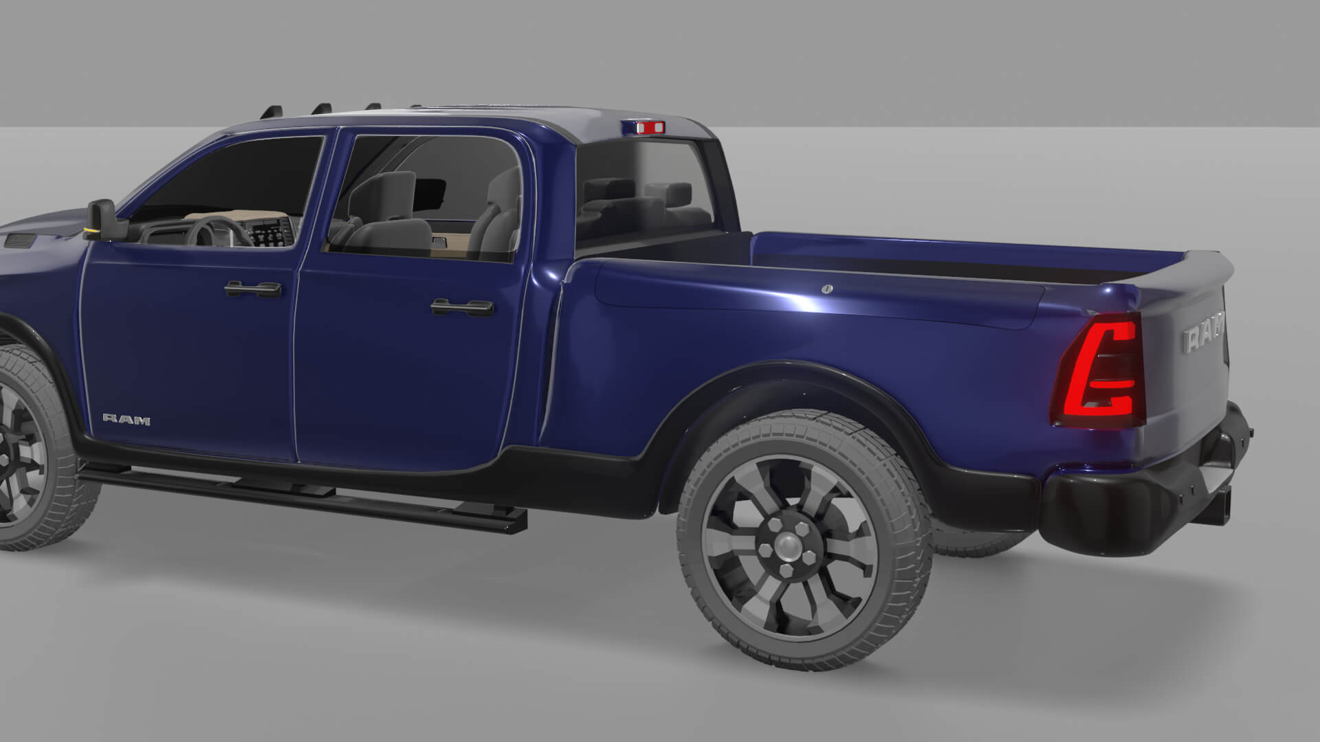 Dodge Ram 2023 - 3D Model by RoundSquare