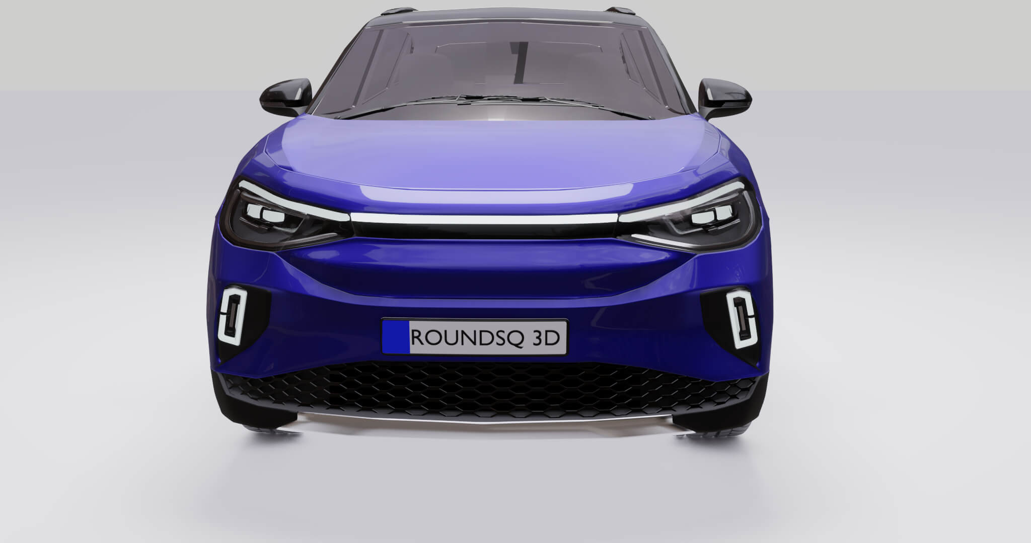 Generic SUV Car - 3D Model by RoundSquare