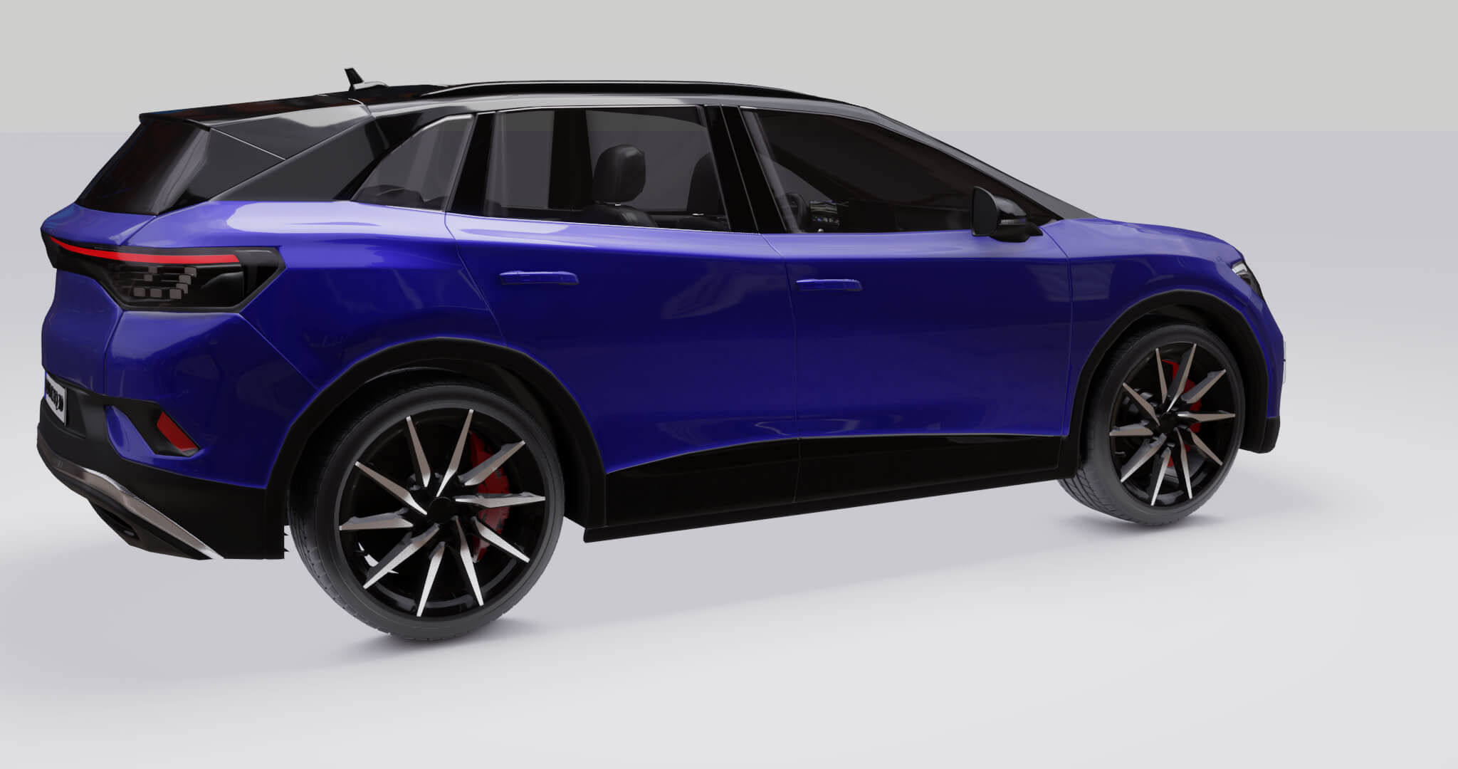 Generic SUV Car - 3D Model by RoundSquare