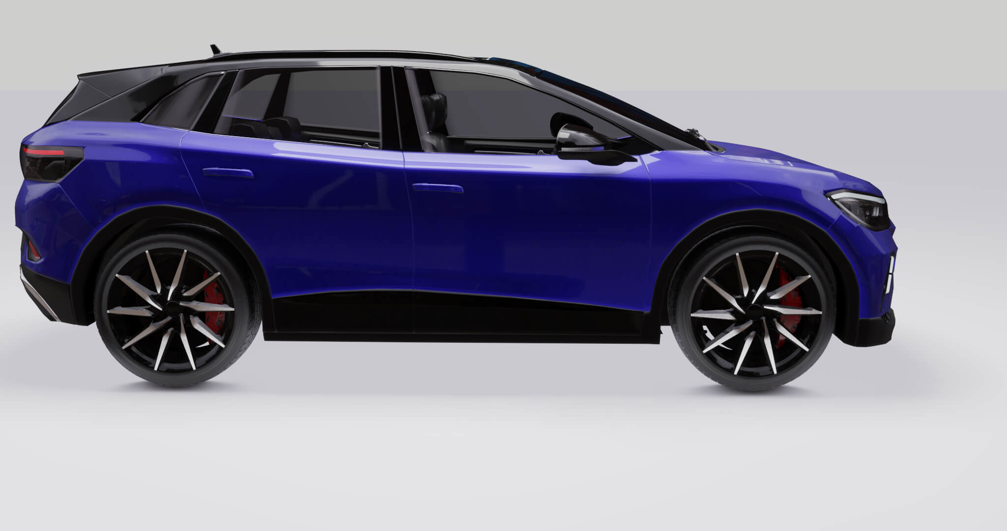 Generic SUV Car - 3D Model by RoundSquare