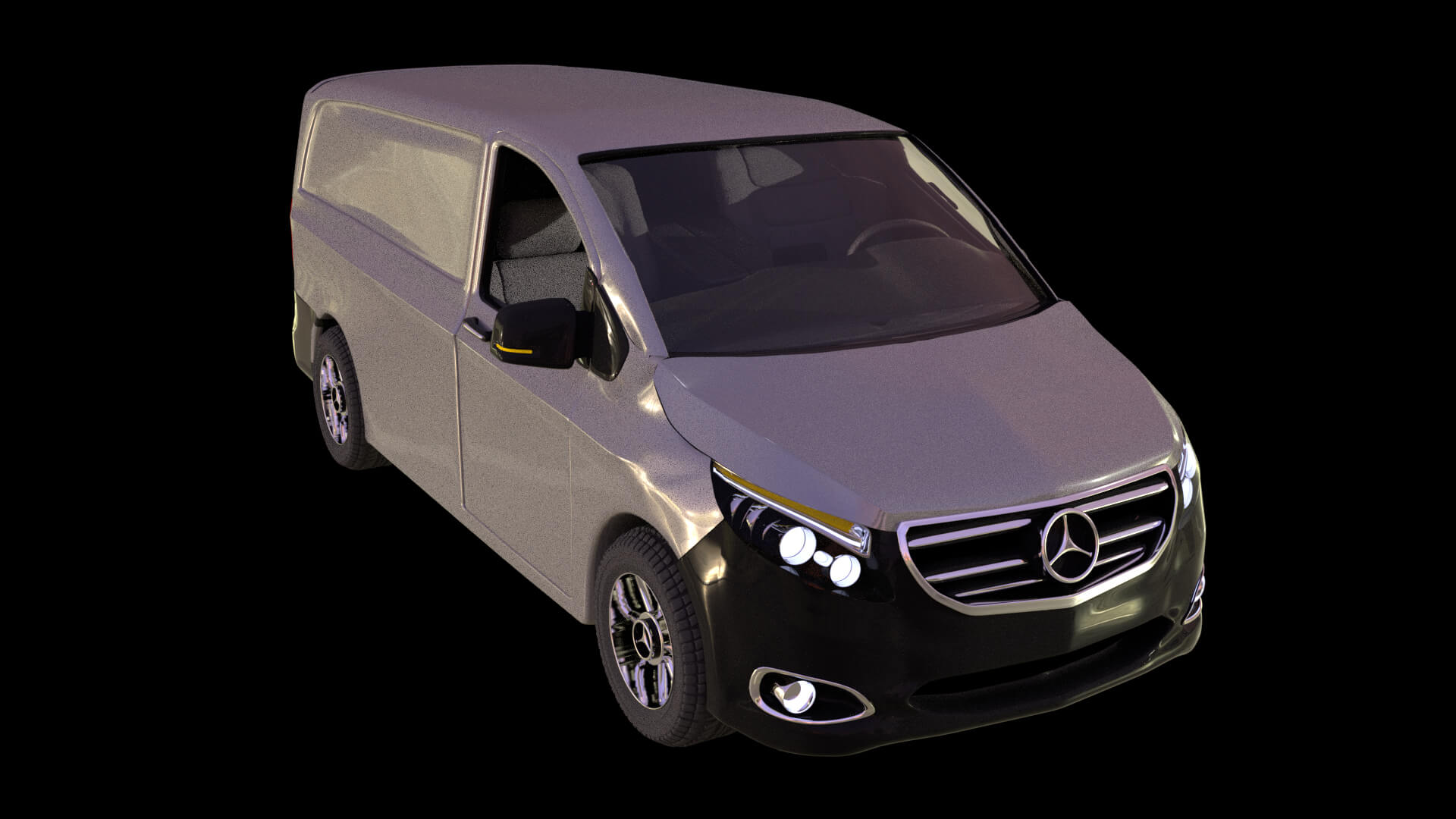 Mercedes-Benz Vito 3D Model by RoundSquare
