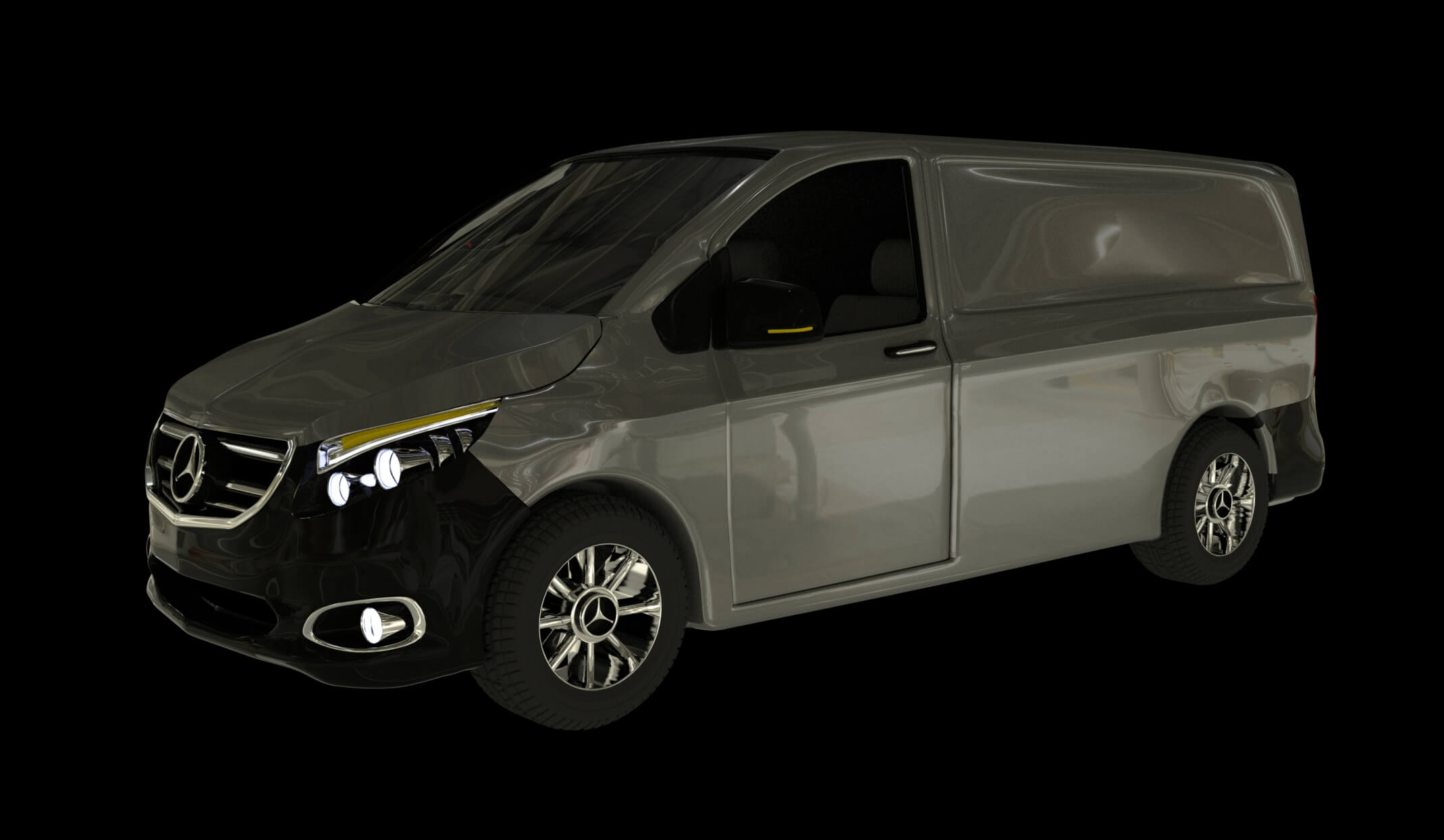 Mercedes-Benz Vito 3D Model by RoundSquare