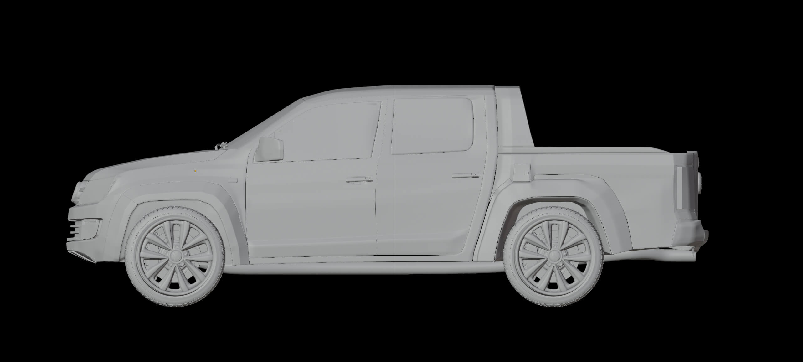 Volkswagen Amarok V6 - 3D Model by RoundSquare