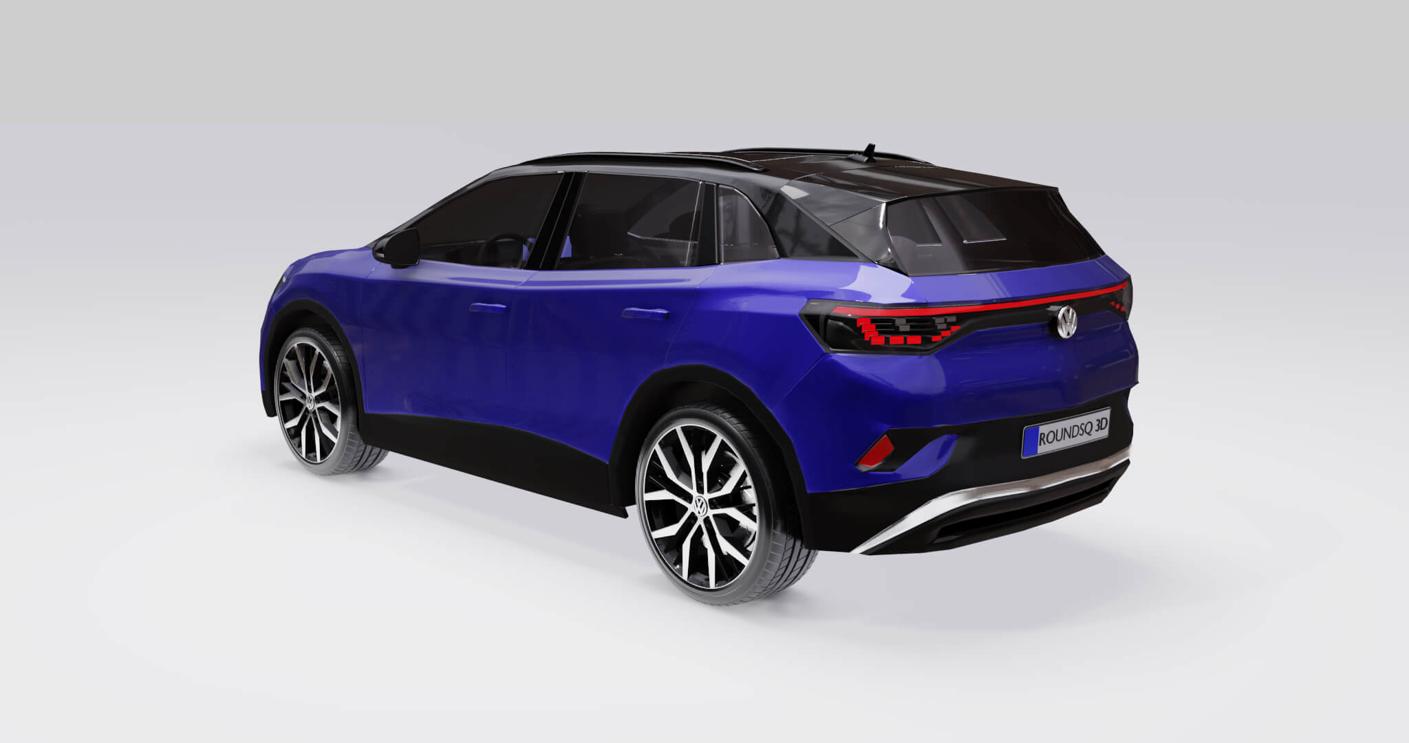 Volkswagen ID4 2022 - 3D Model by RoundSquare