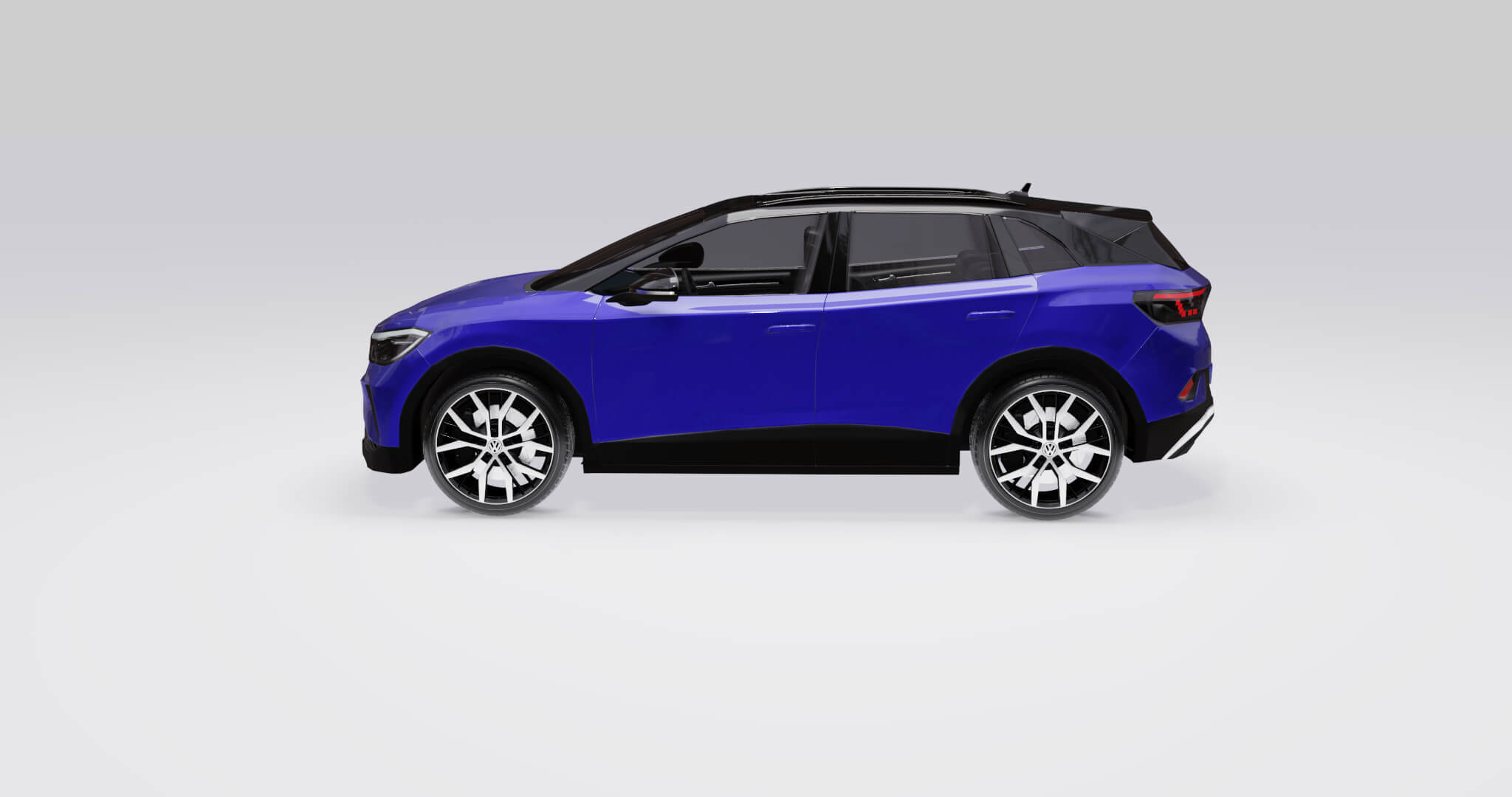 Volkswagen ID4 2022 - 3D Model by RoundSquare