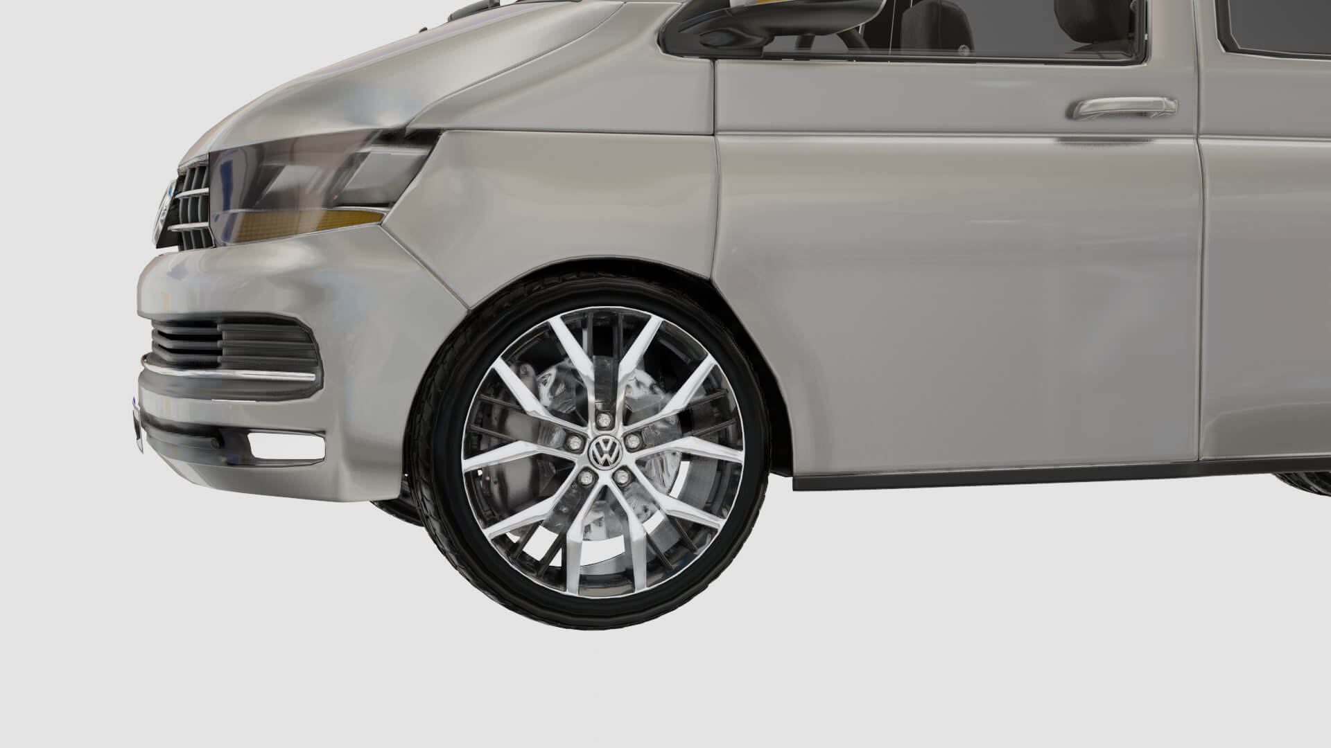 Volkswagen Transporter T6 - 3D Model by RoundSquare