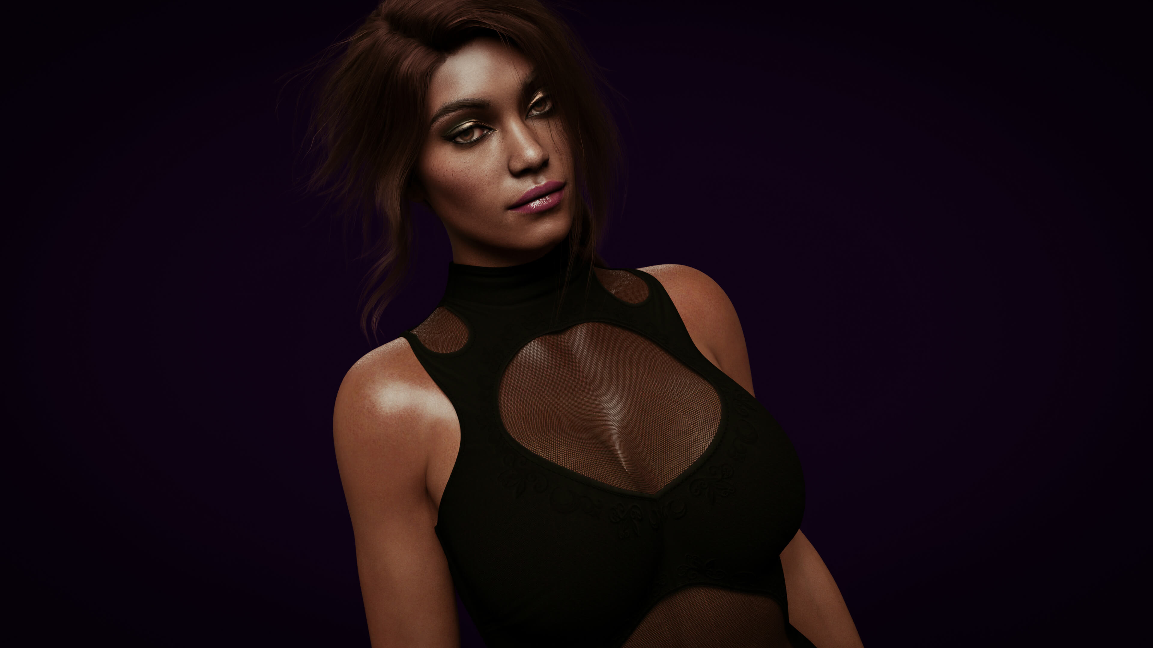 Jade 3D Render, Digital Art by RozlinHelms