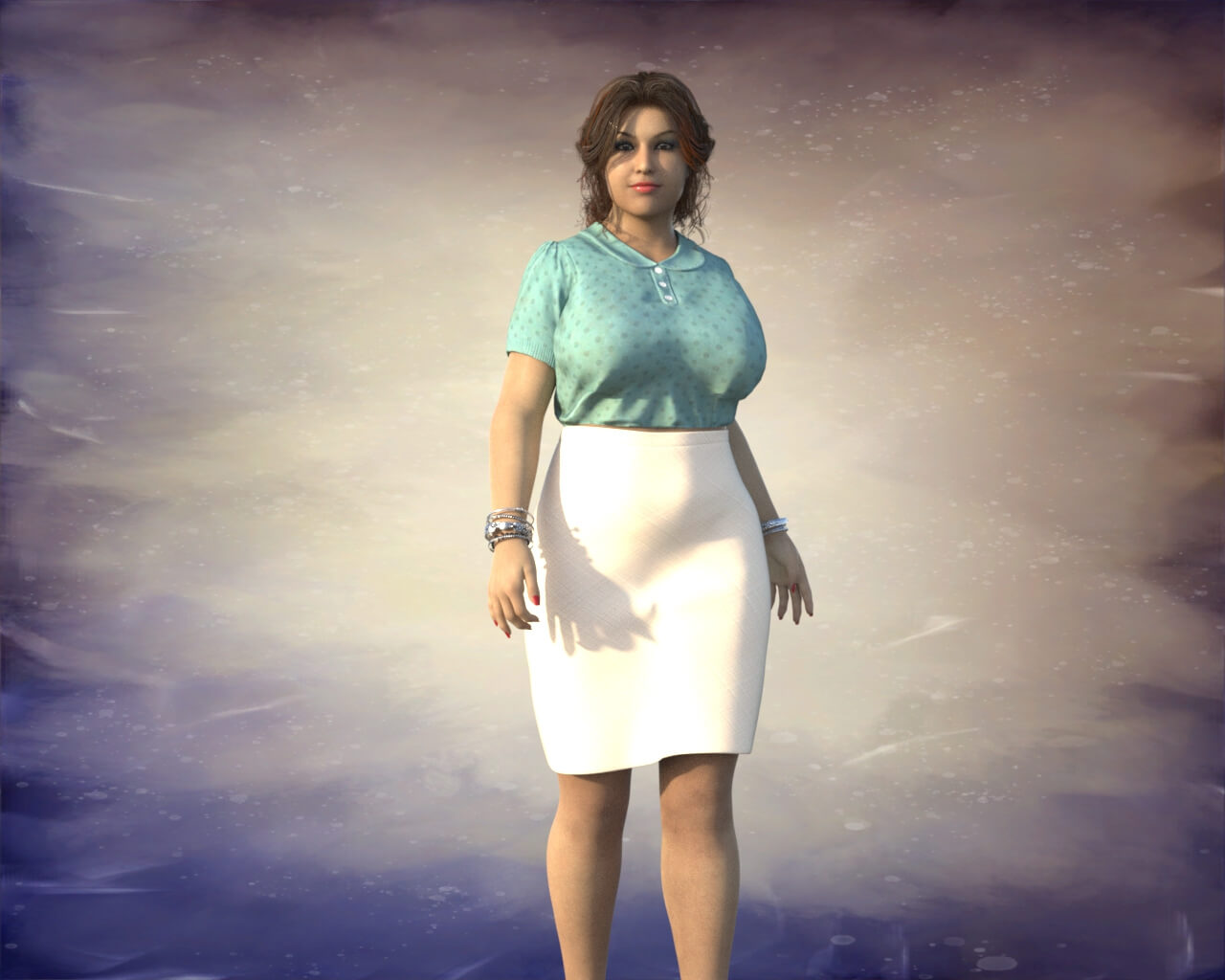 Adele 3D Render, Digital Art by Rozsakert67