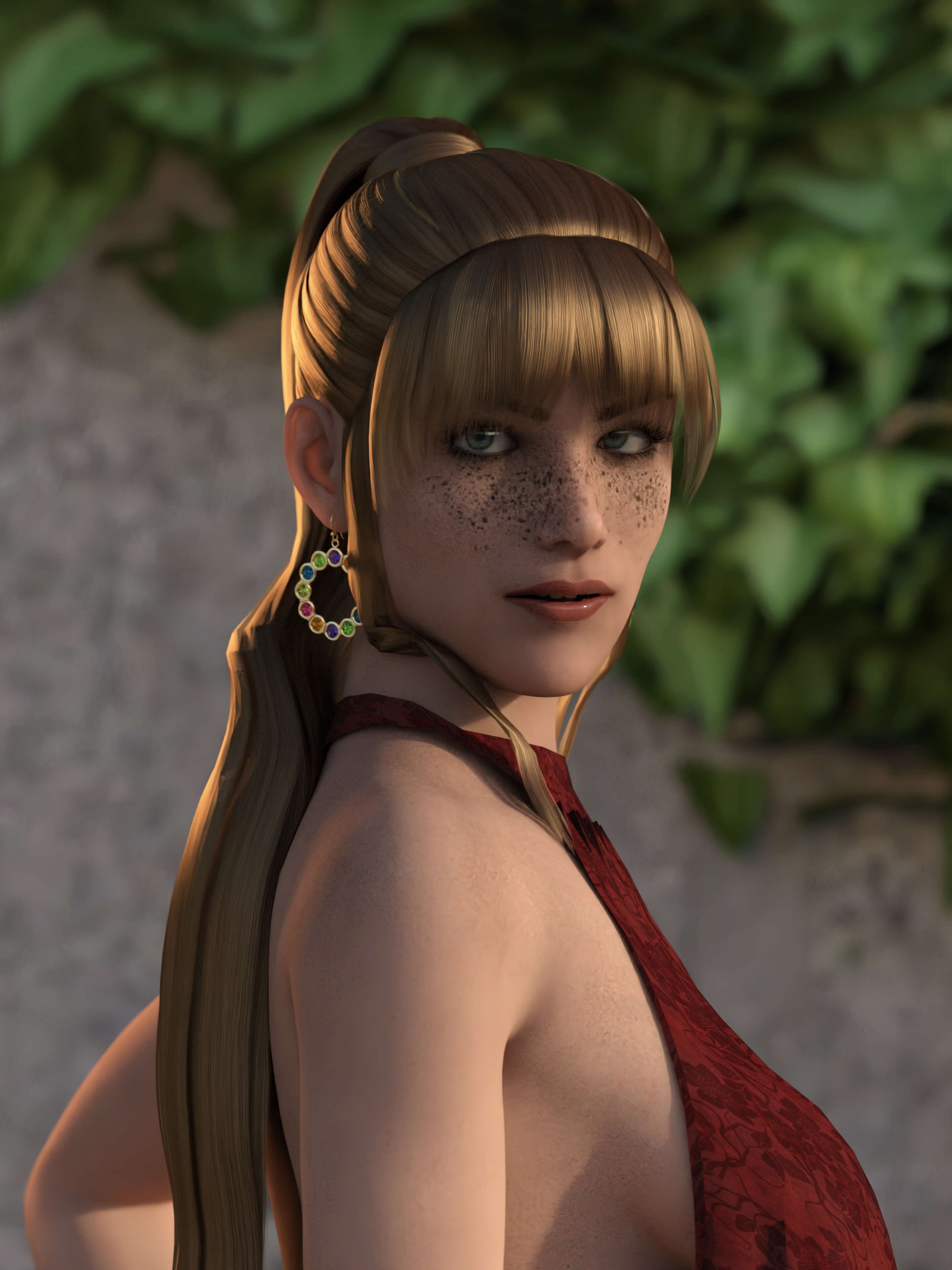 AGD Grace 3D Render, Digital Art by Rozsakert67