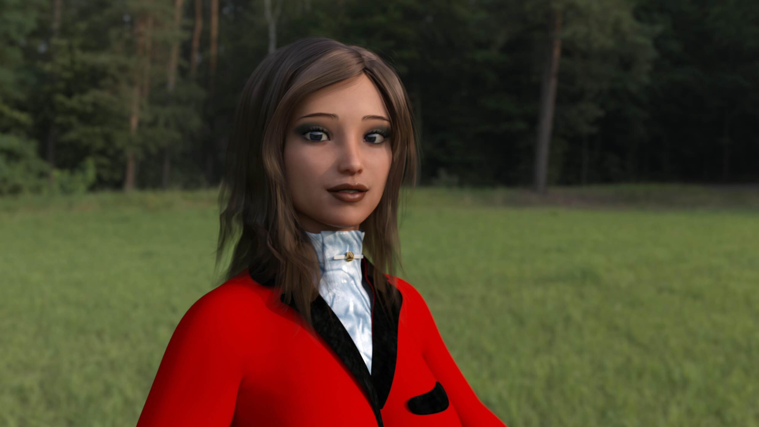 Marlene 3D Render, Digital Art by Rozsakert67