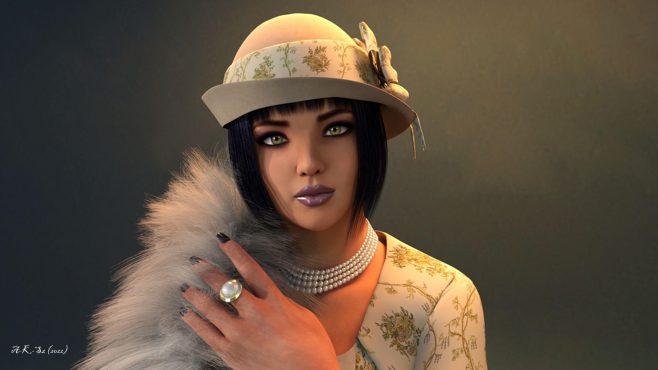 Nostalgia 3D Render, Digital Art by Rozsakert67