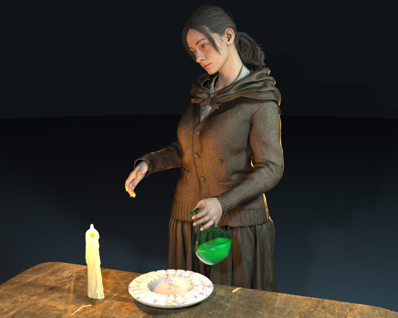 Poison mixer 3D Render, Digital Art by Rozsakert67