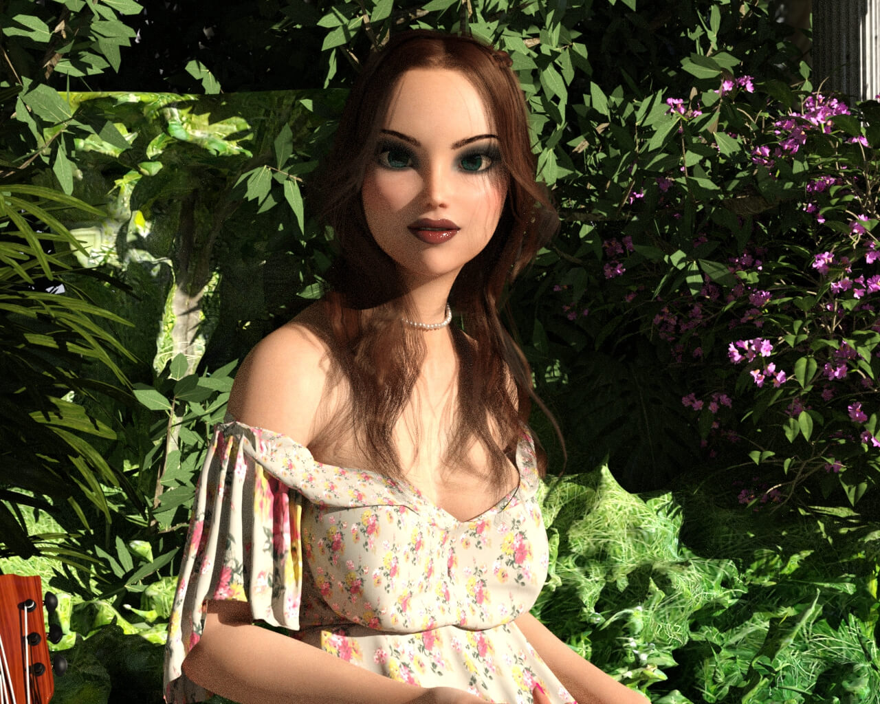 Polly 3D Render, Digital Art by Rozsakert67