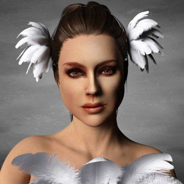 Portrait 3D Render | RenderHub Gallery