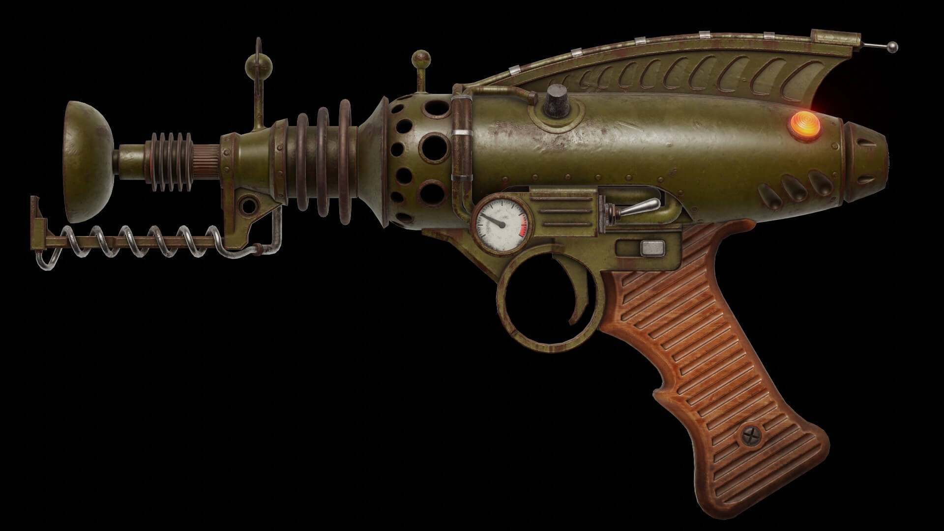 Raygun - Atomic 3D Model by RRFREELANCE